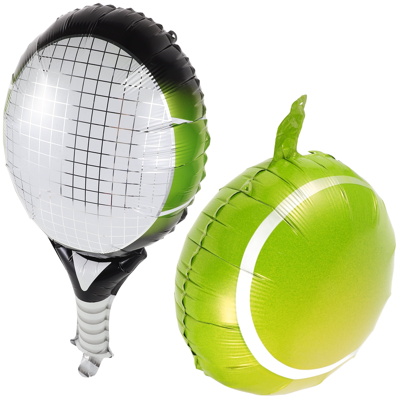 Tennis Balloon Racket Golf Balloons Circus Racquet Large Baby Green ...