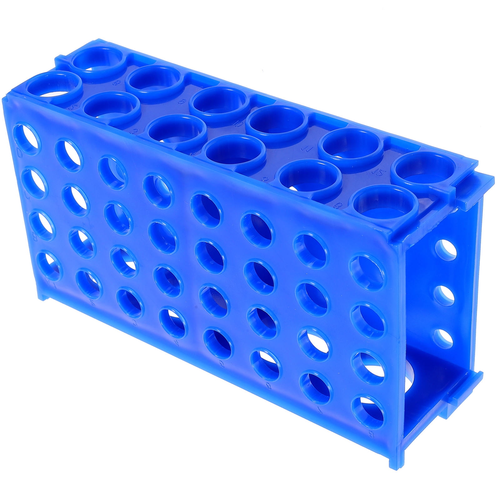 HOMEMAXS Test Tube Rack Plastic Storage Organizer for Laboratories ...