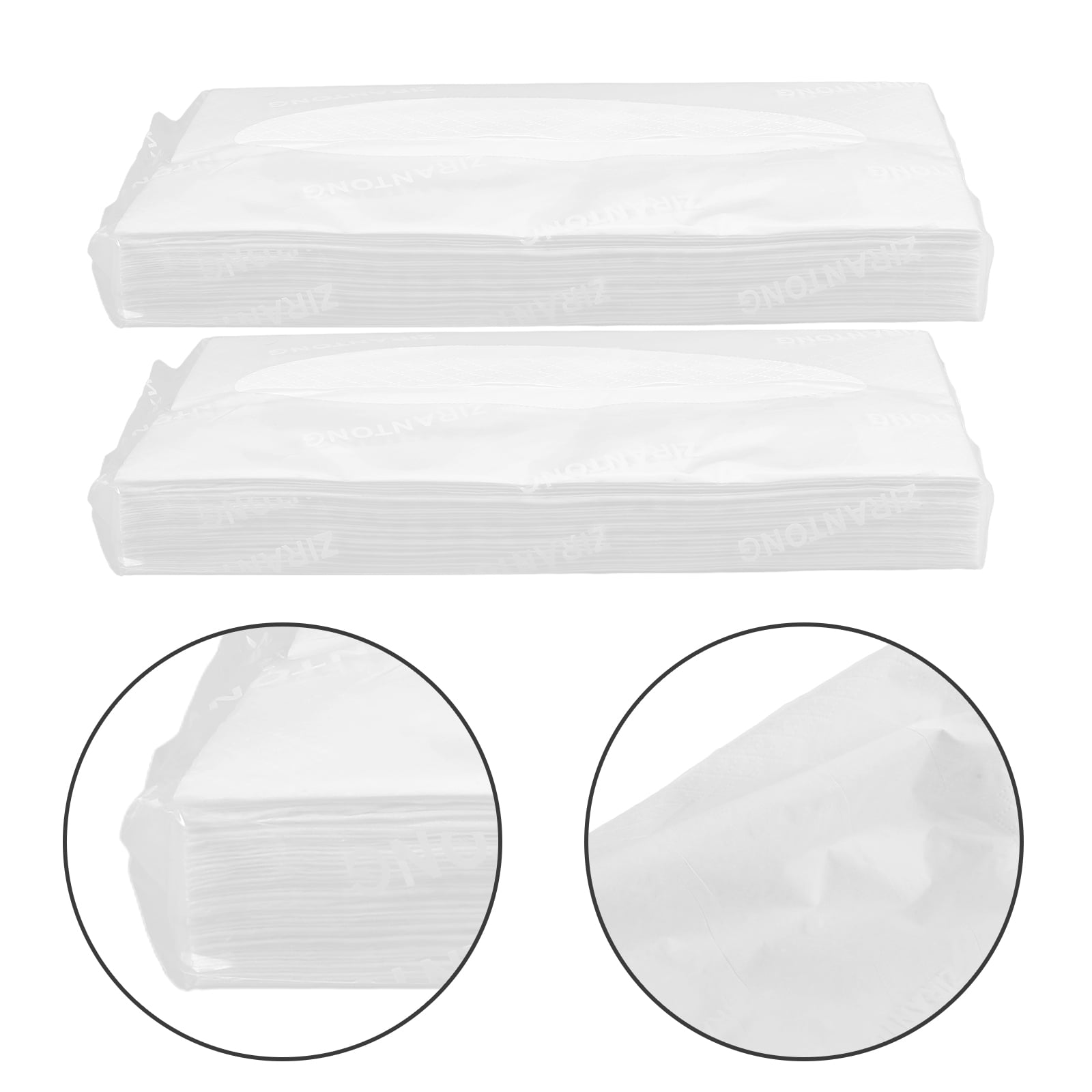 ThreeLayer Facial Tissues for Home Use 4 Packs Refillable Large ...
