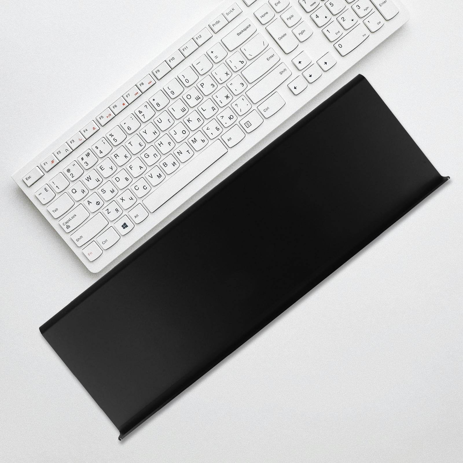 HOMEMAXS Tilt Retractable Keyboard Holder Computer Stand Black ...