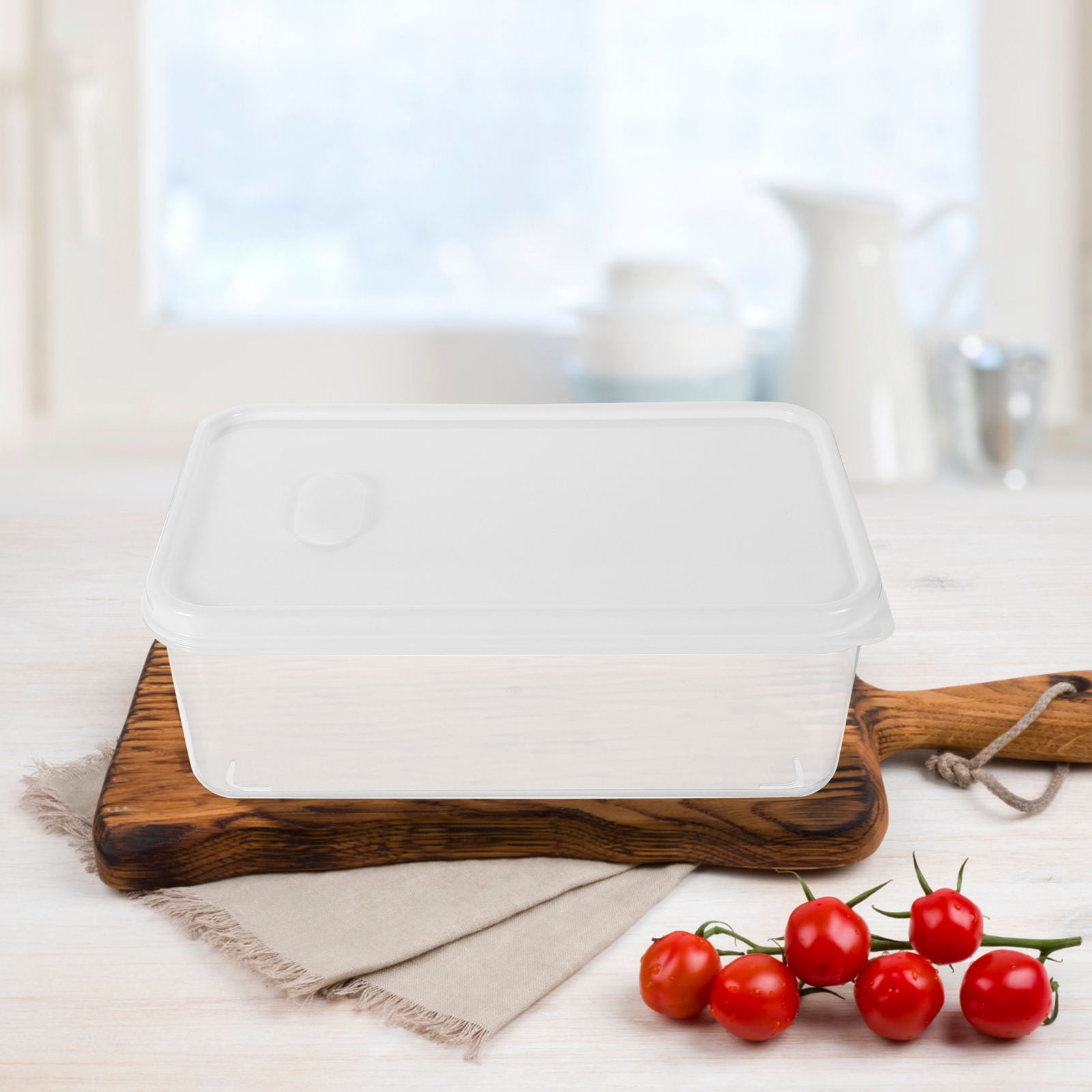 HOMEMAXS Toast Box Reusable Bread Storage Case Bread Container Fridge ...