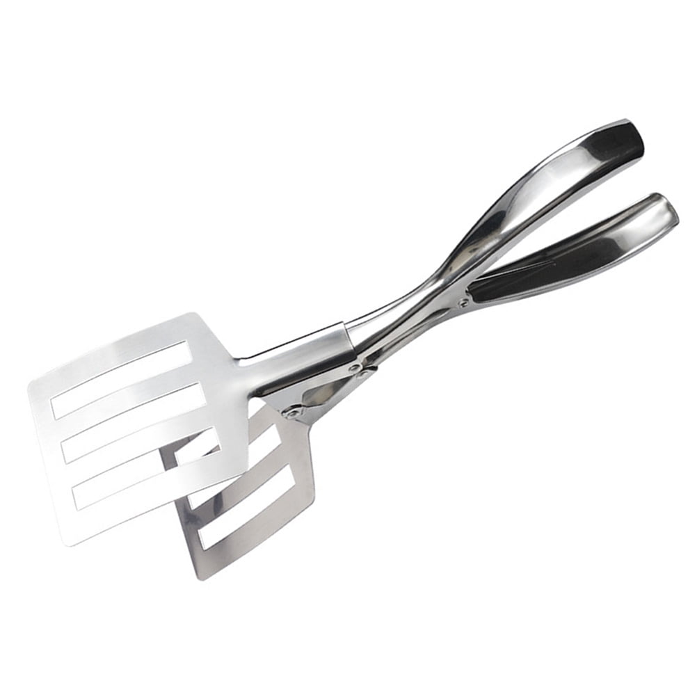 HOMEMAXS Tongs Flat Skewers Grips Securely Serving Heat Resistant Food ...