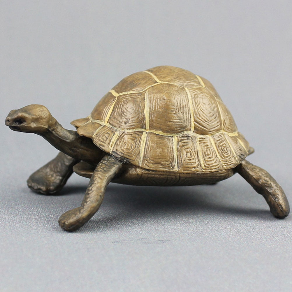 HOMEMAXS Tortoise Model Realistic Turtle Figurine Realistic Tortoise ...