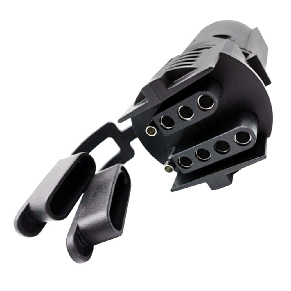 HOMEMAXS Trailer Plug Adapter 7 Pin To 5/4 Pin Towing Socket Converter ...