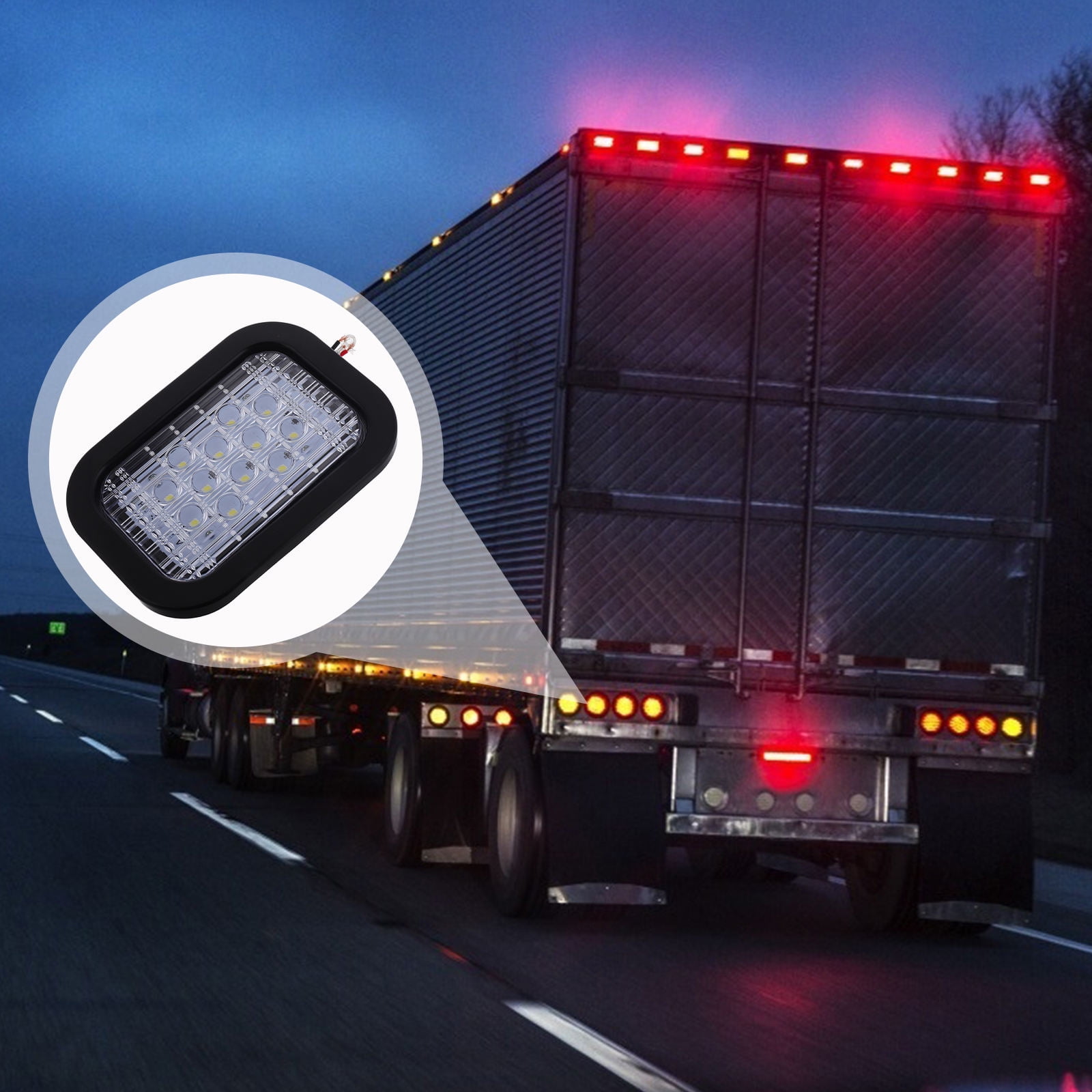 HOMEMAXS Trailer Tail Light Replacement Trailer Light Trailer Taillight ...