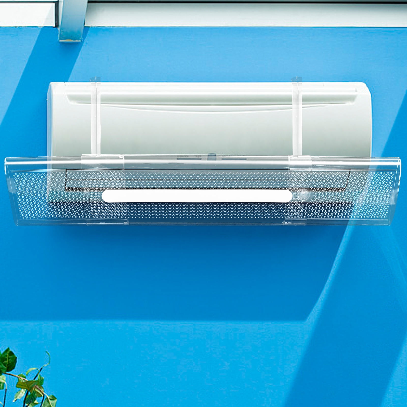 HOMEMAXS Transparent Acrylic Air Conditioner Deflector for Home Easy to ...