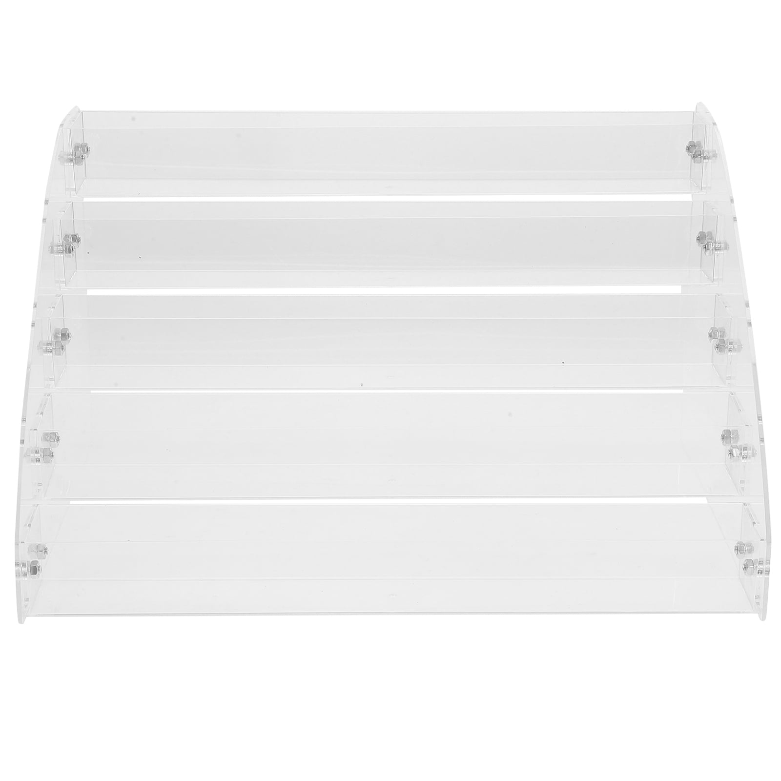 HOMEMAXS Transparent Acrylic Pamphlet Display Stand with Five-Tier ...