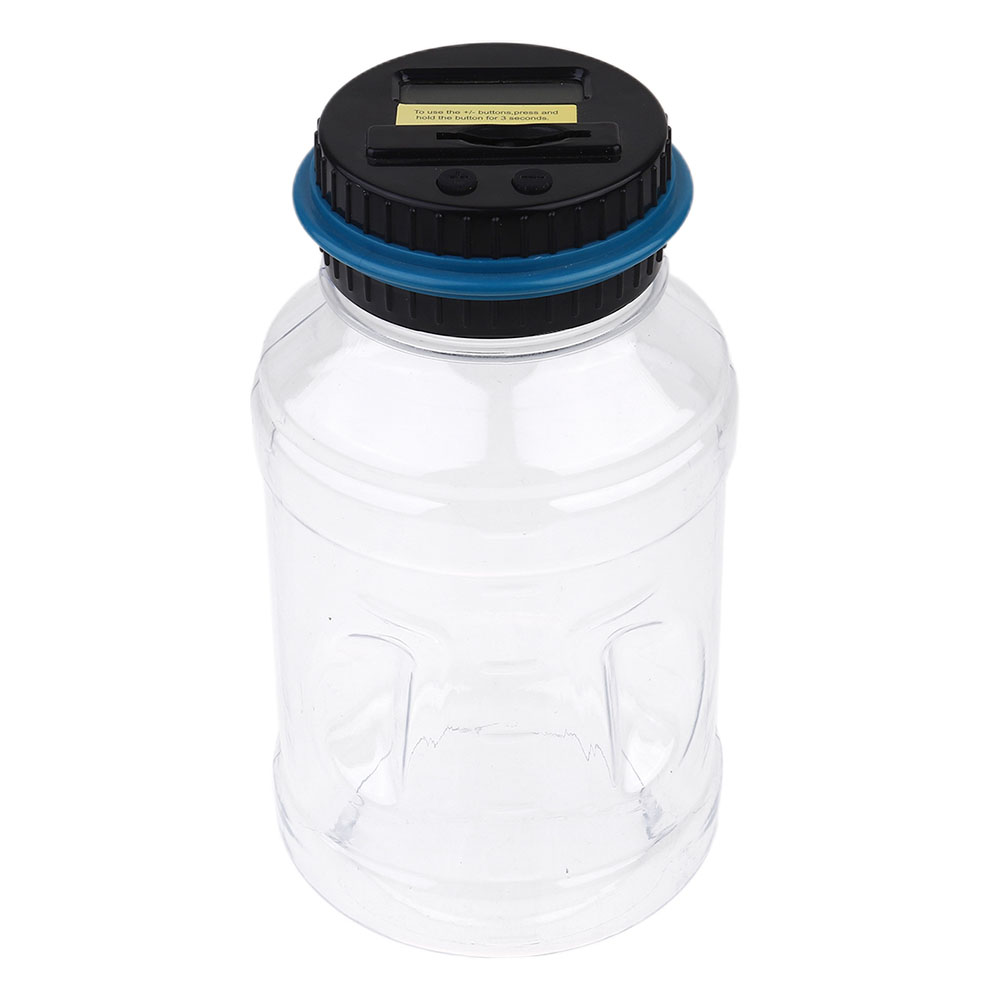 Transparent Digital Counting Money Box for Kids Storage Made of PVC ABS ...