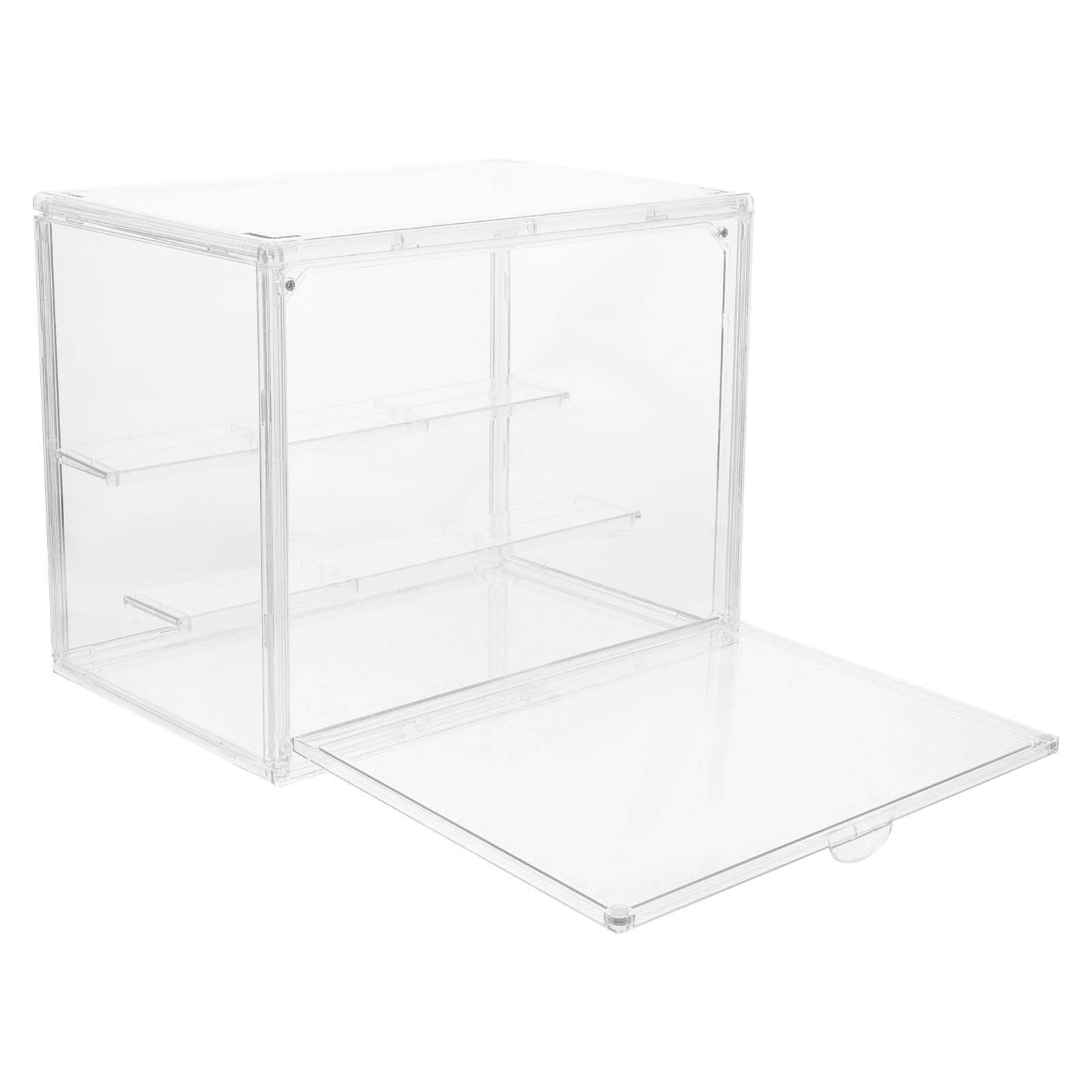 HOMEMAXS Acrylic Display Case Action Figures Transparent Storage Box ...