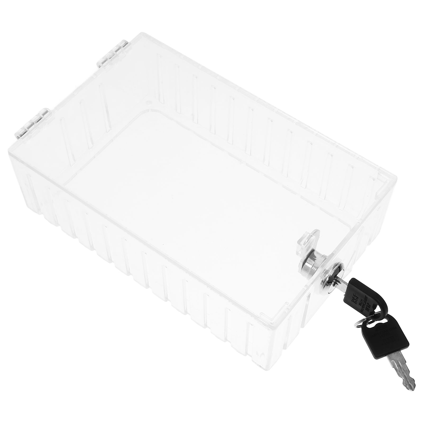 HOMEMAXS Transparent Lock Box with Key for Thermostat Cover ABS ...