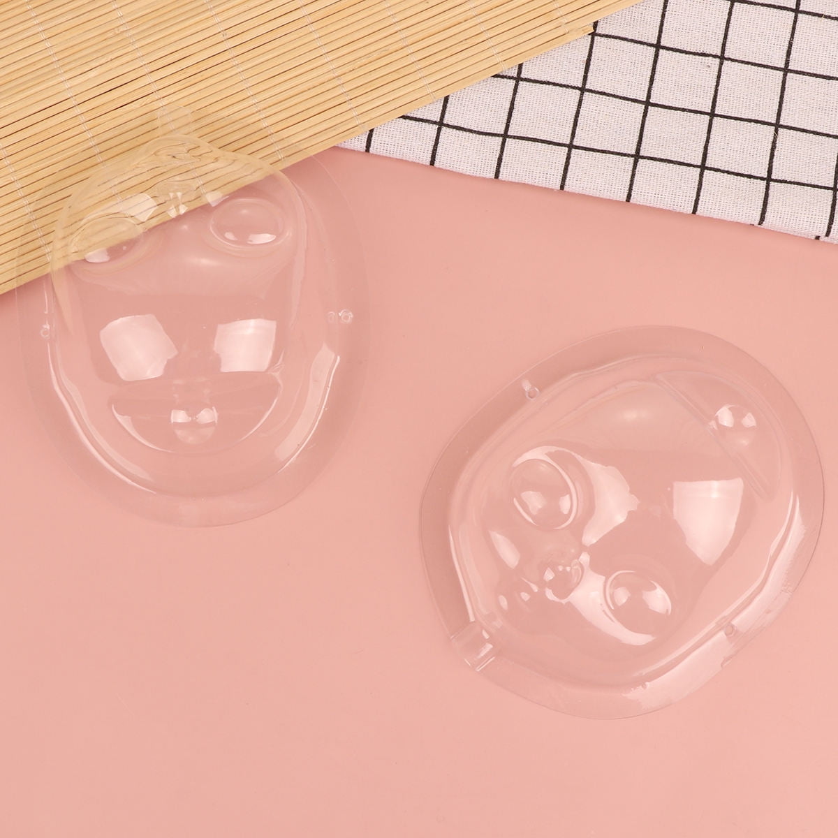 VERDANVERSE Transparent Protective Mask Mini Face Mask Transparent PP ...