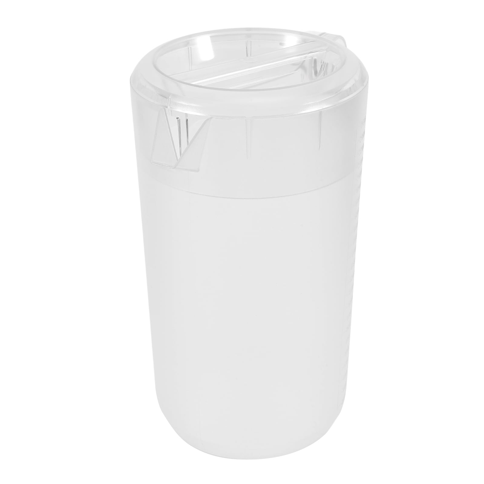 HOMEMAXS Transparent PC Pitcher with Lid for Home Use Featuring Frosted ...