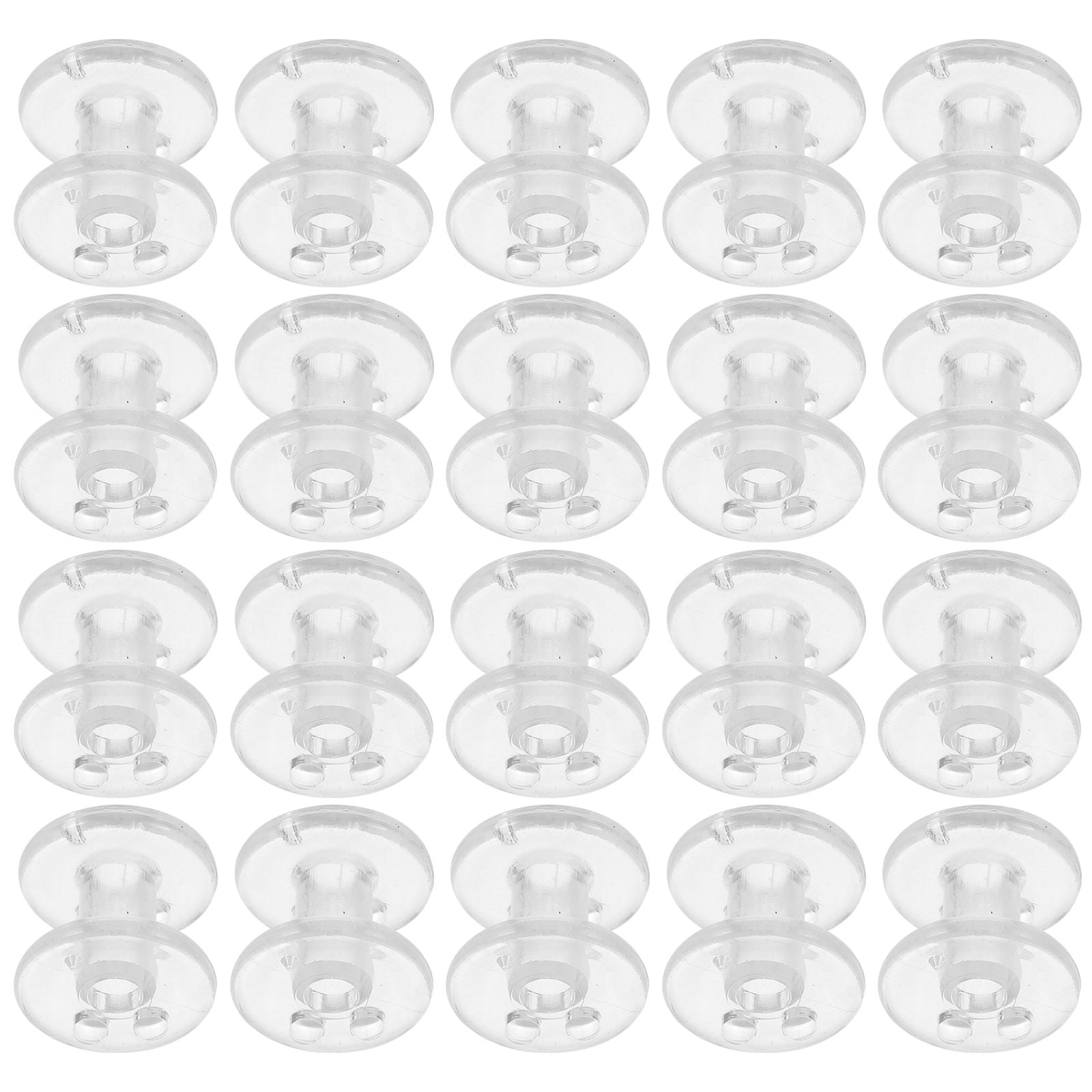 HOMEMAXS Transparent Plastic Cord Retainer Spools for Curtain Parts ...