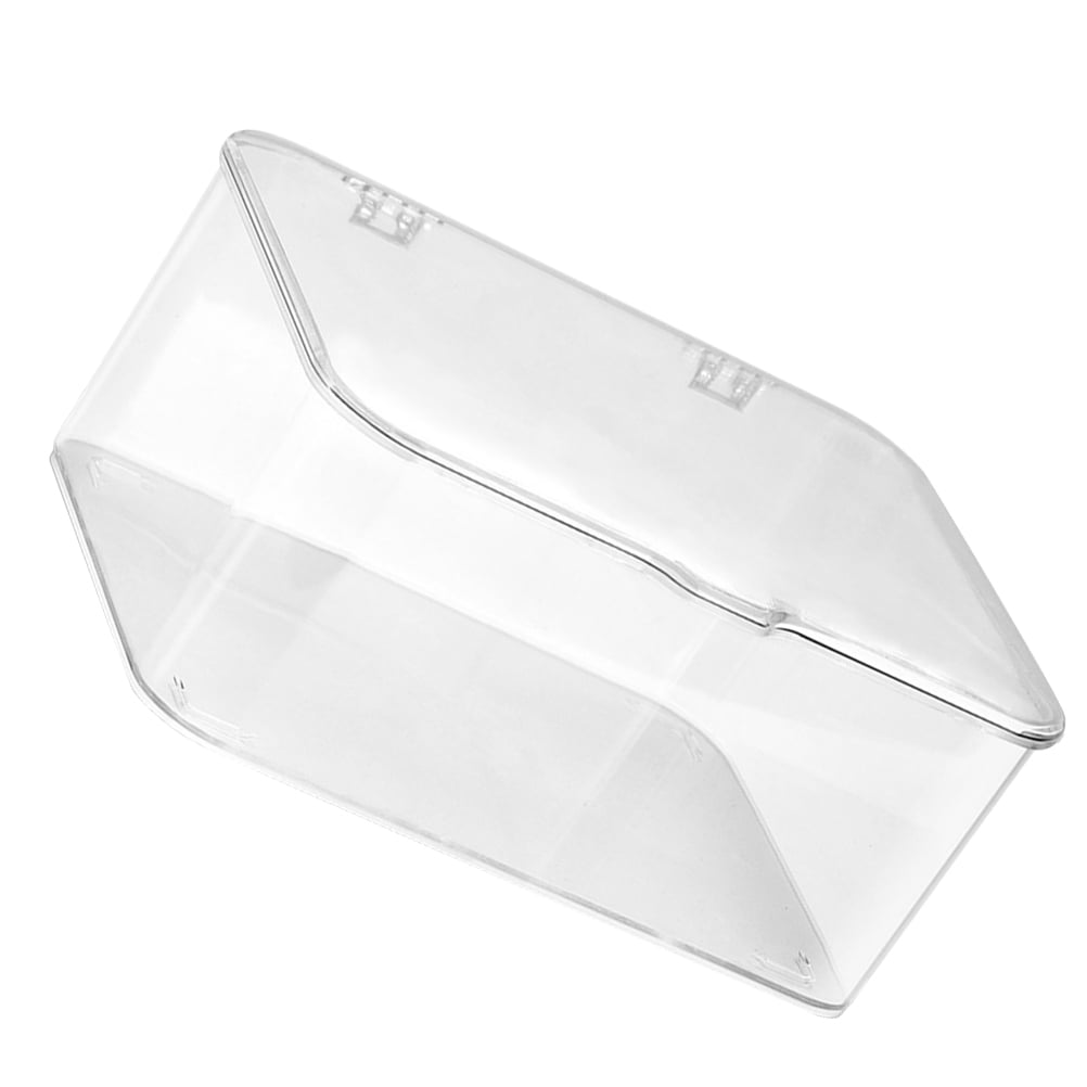 HOMEMAXS Transparent Storage Box Stackable Container Small Object ...