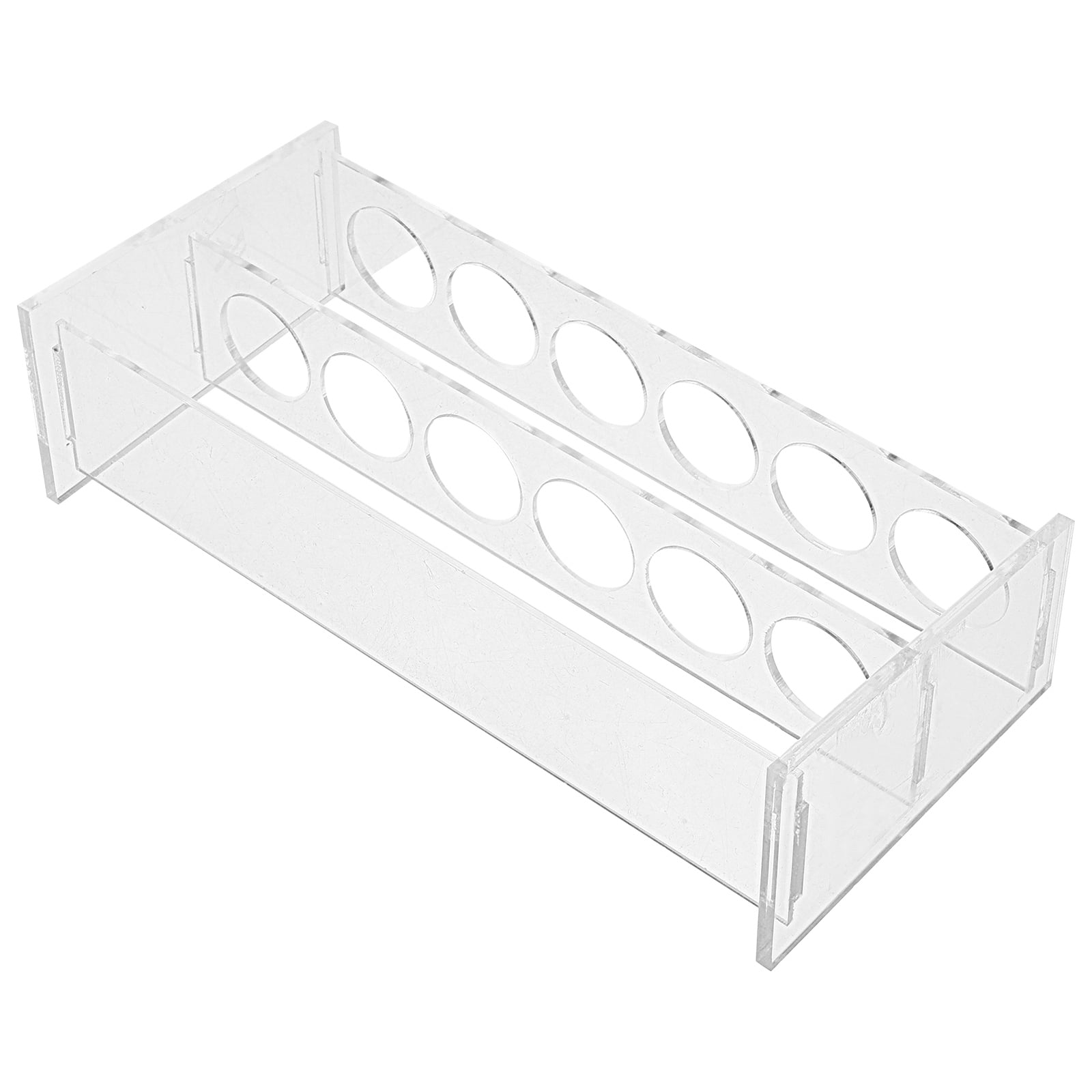 HOMEMAXS Transparent Test Tube Rack Propagation Station Pipette Beaker ...