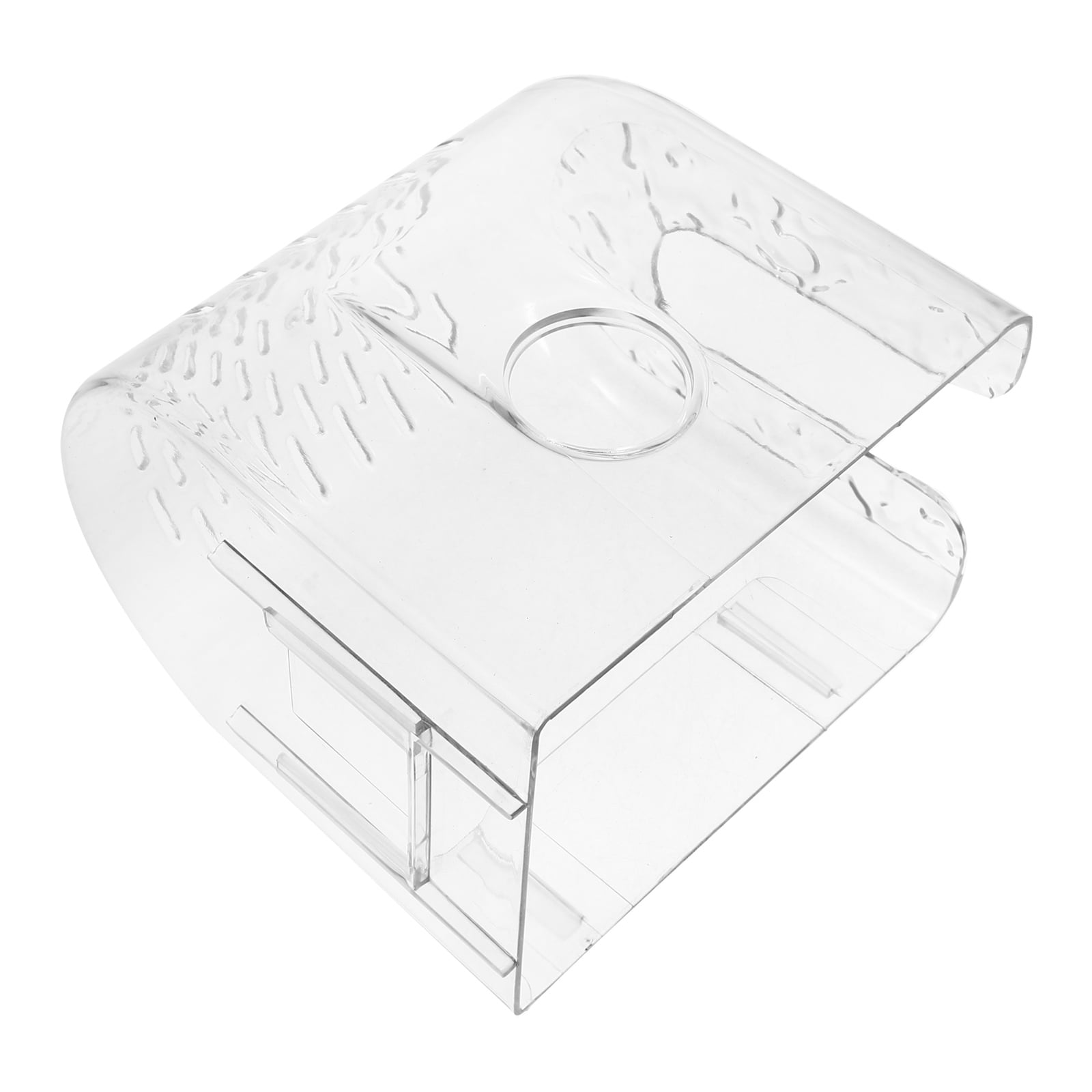 HOMEMAXS Transparent Wall Mounted Tissue Box Made of PVC and Acrylic ...