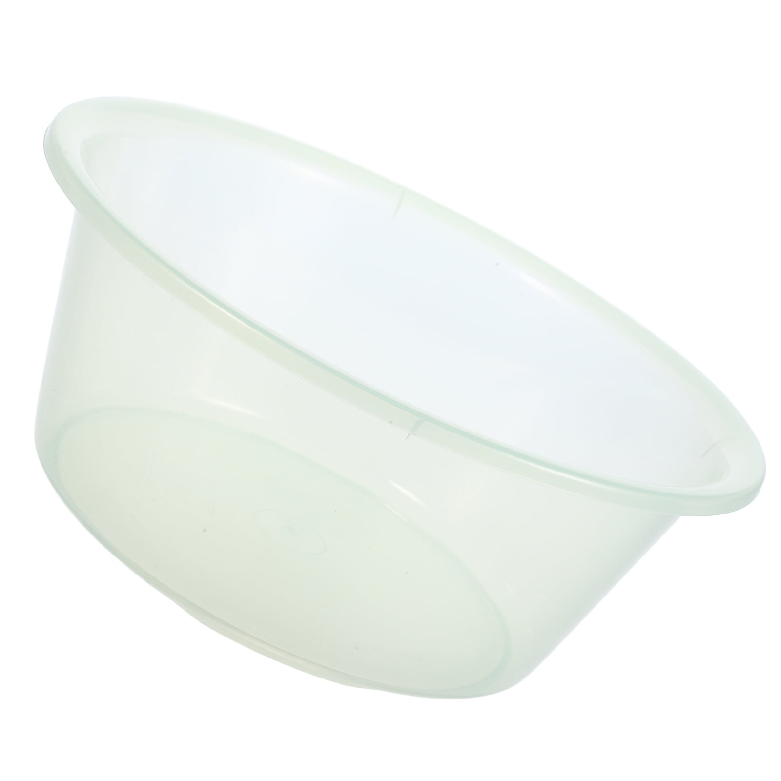HOMEMAXS Transparent Wash Basin Plastic Foot Soaking Tub Camping ...