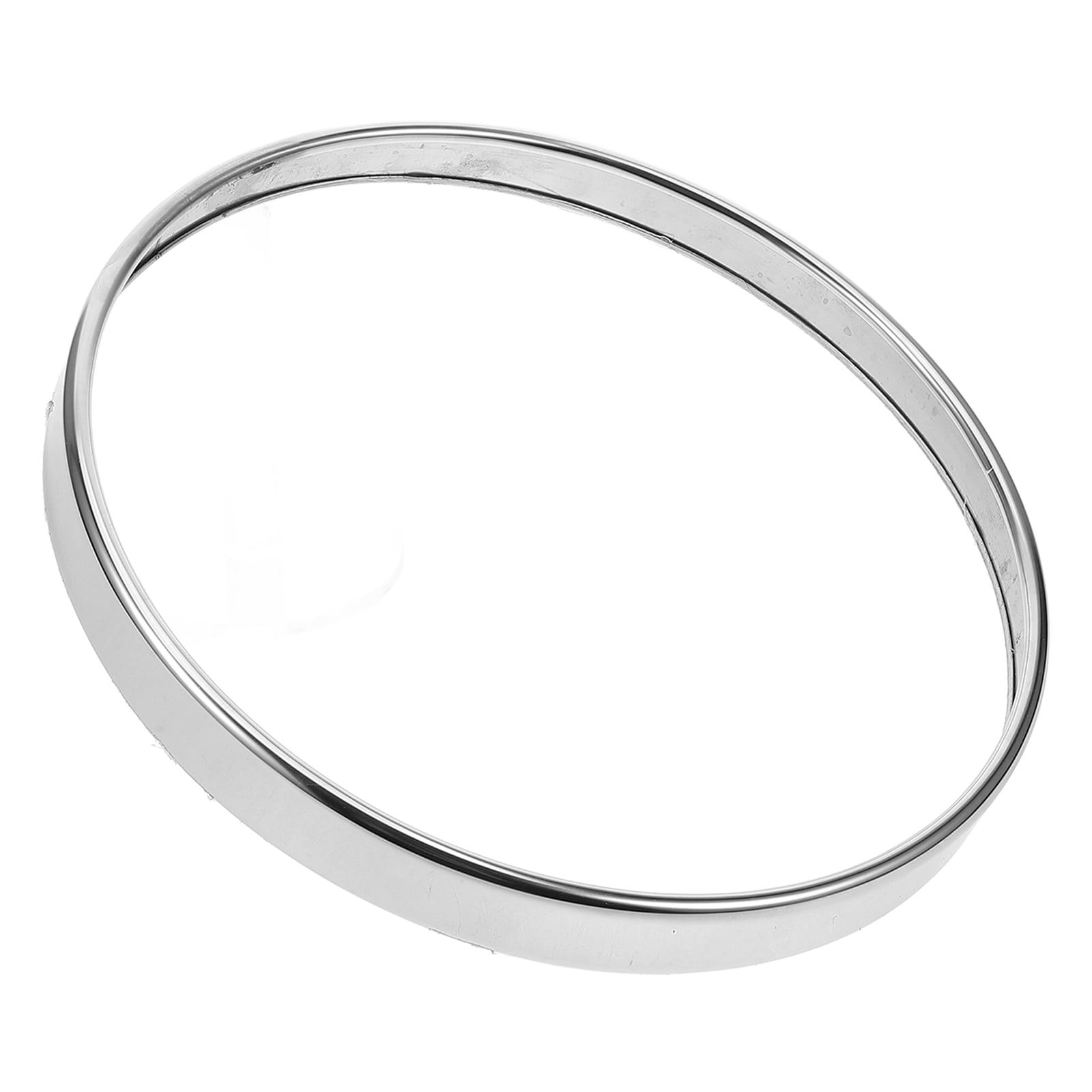 HOMEMAXS Trash Can Press Ring for Storage Use Made of Plastic Silver ...