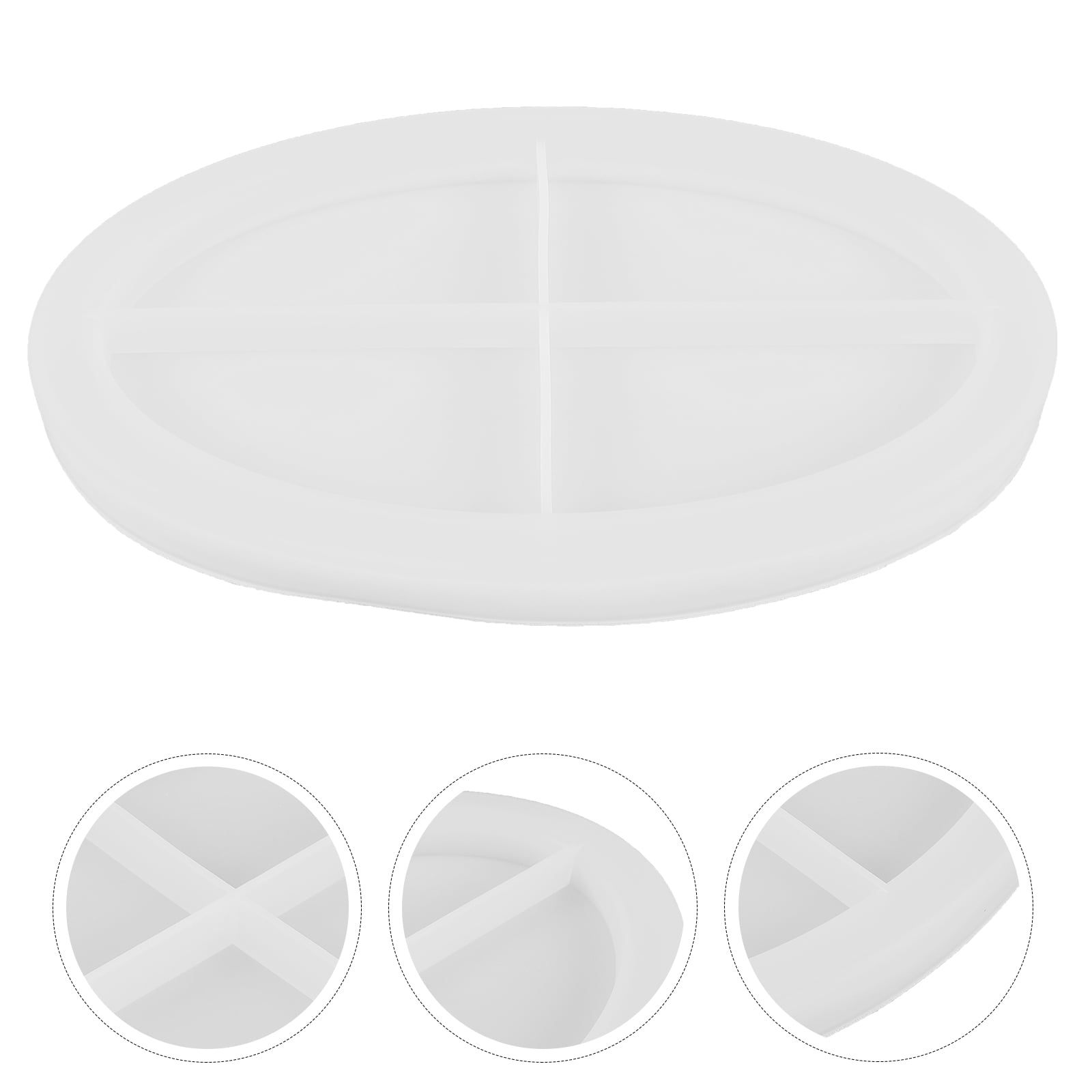 HOMEMAXS Tray Silicone Mold Jewelry Tray Casting Mold DIY Epoxy Mold ...