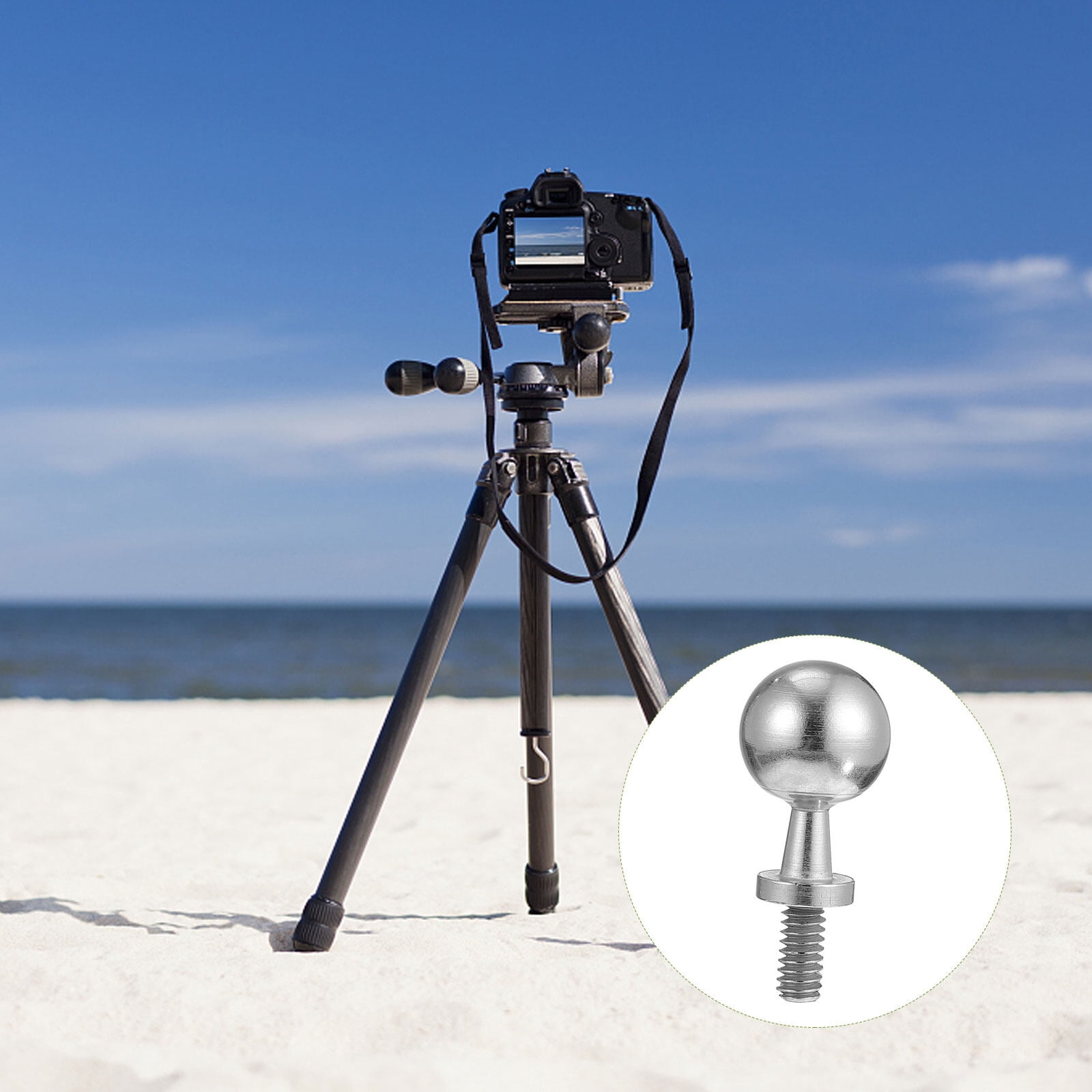 HOMEMAXS Tripod Adapter Steel Screw for Projector Small Woman Silver ...