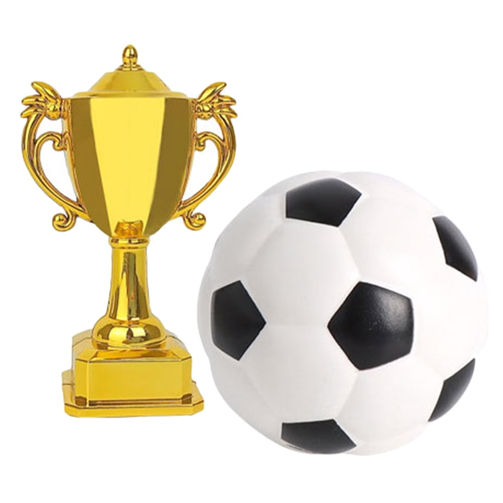 HOMEMAXS Trophy Cake Topper Small Trophy Football Model Child Man 8 ...