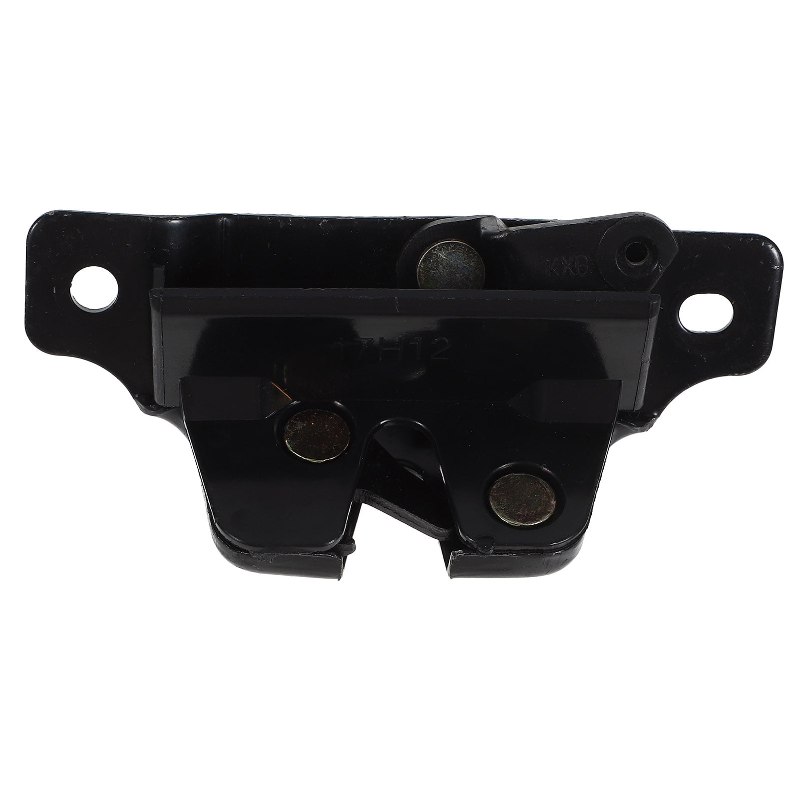 HOMEMAXS Trunk Lock Latch for Car Use Strong Iron Material Black Color ...