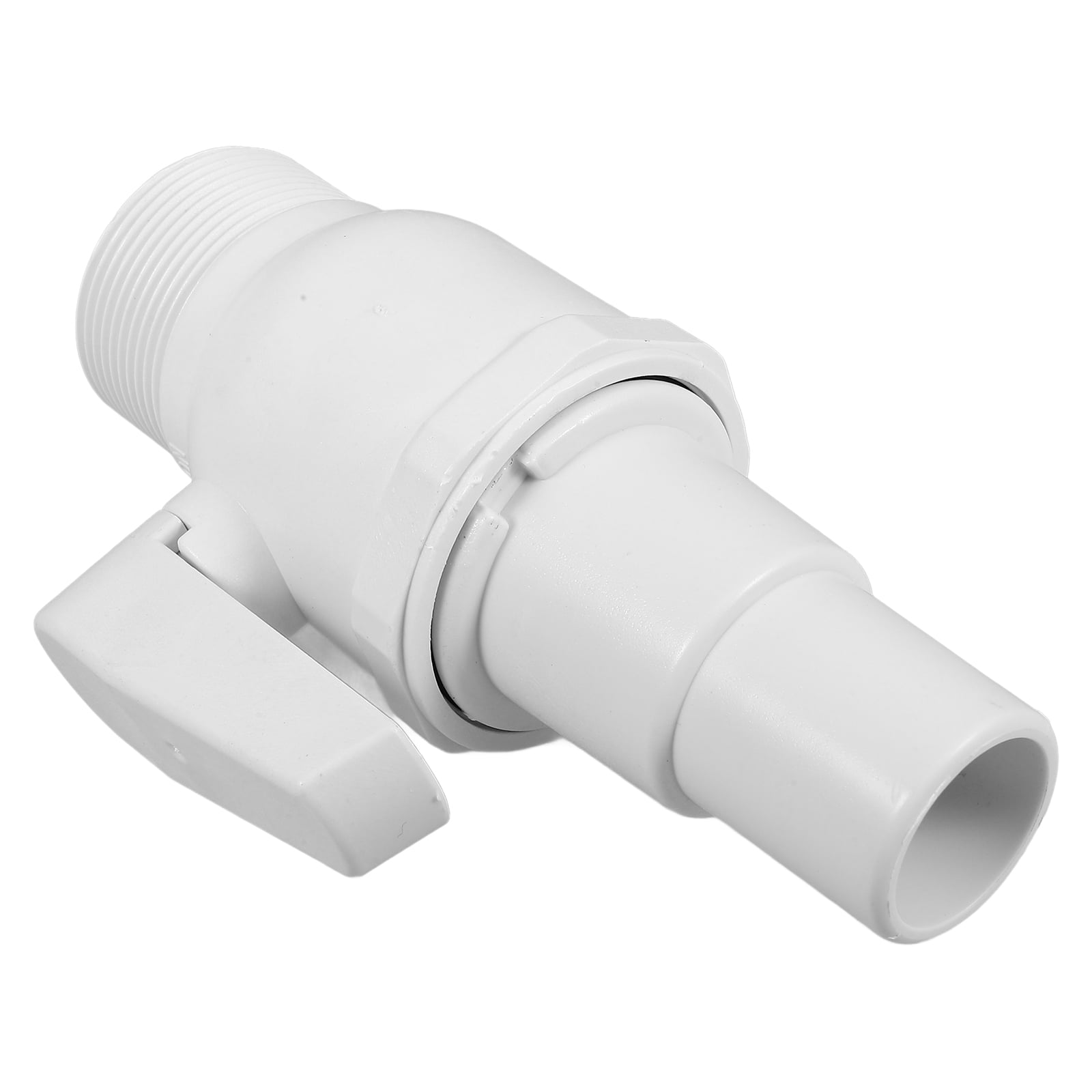 HOMEMAXS Two-Way Ball Valve for Filter Skimmer Durable Reliable Pool ...