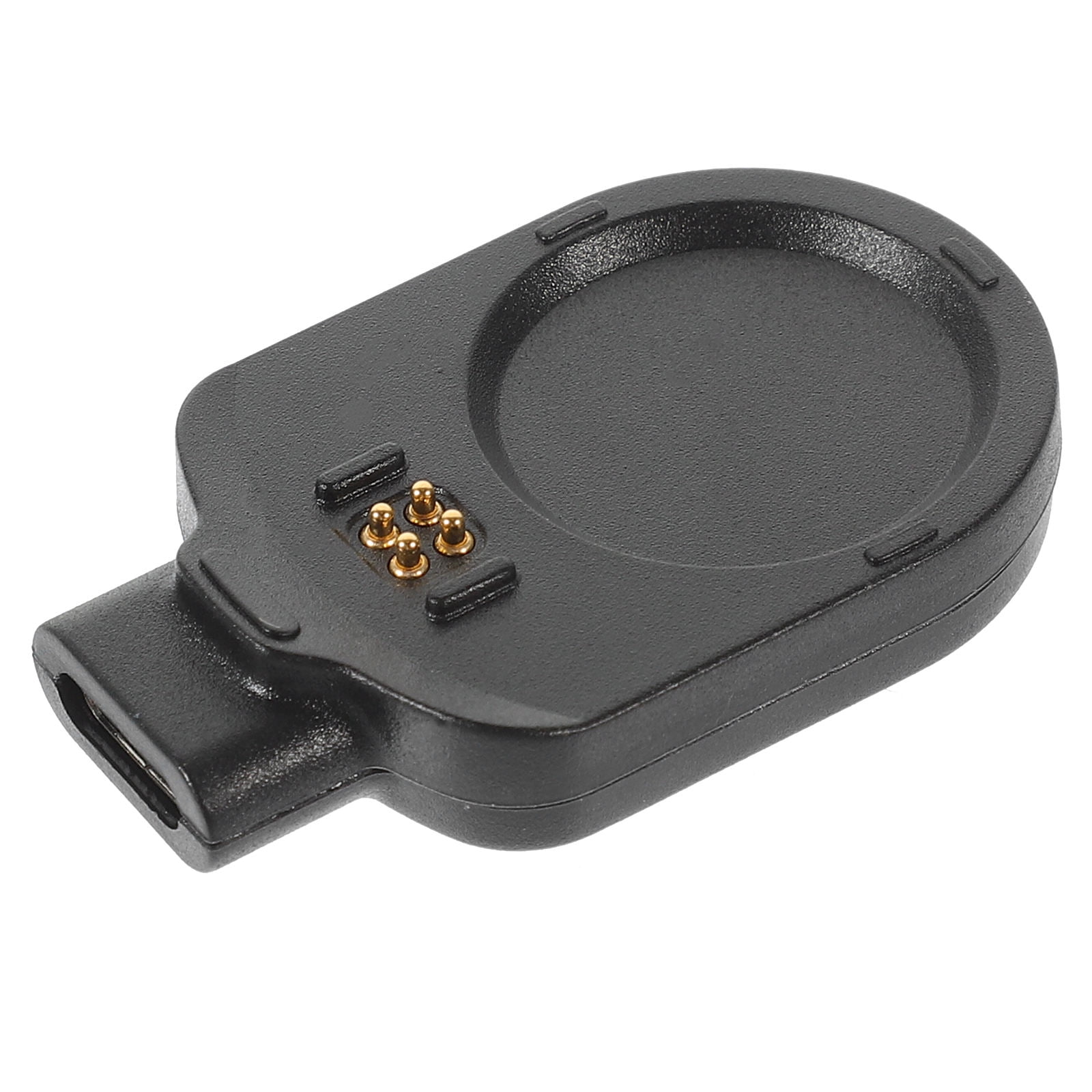 HOMEMAXS USB C Female Watch Charger Adapter for Charging Black Compact ...