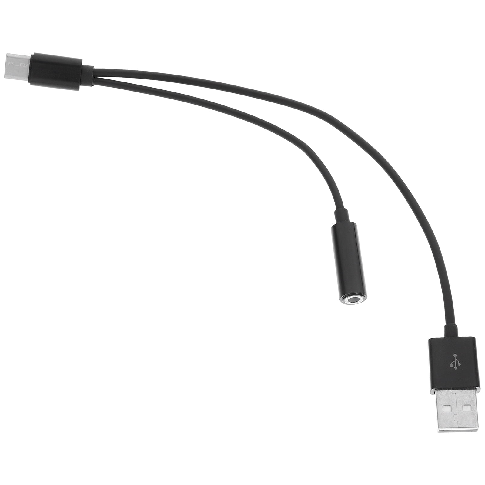 HOMEMAXS USBC to Dual 3.5mm Audio Adapter for Phone with Reversible ...