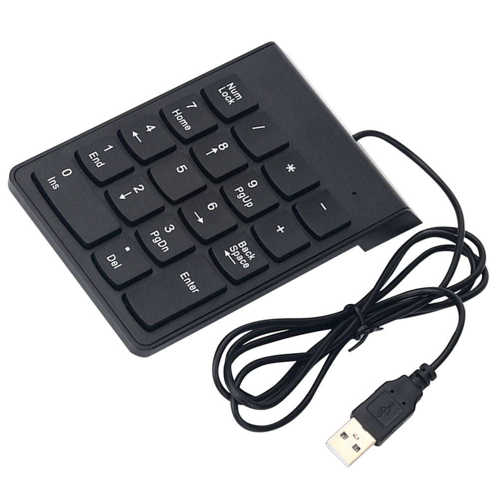 HOMEMAXS USB Digital Keyboard 18 Key Universal Keyboard Practical ...