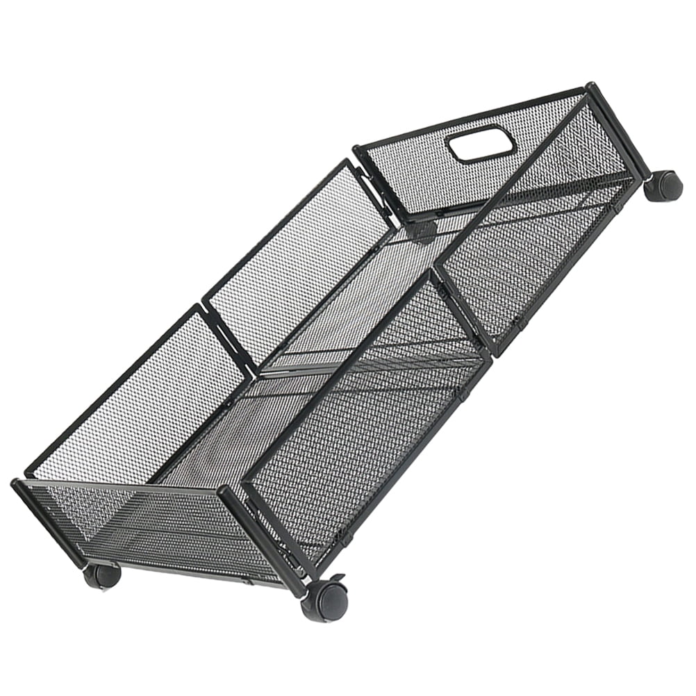 HOMEMAXS Under Bed Storage Rack Bedroom Food Containers with Lids ...