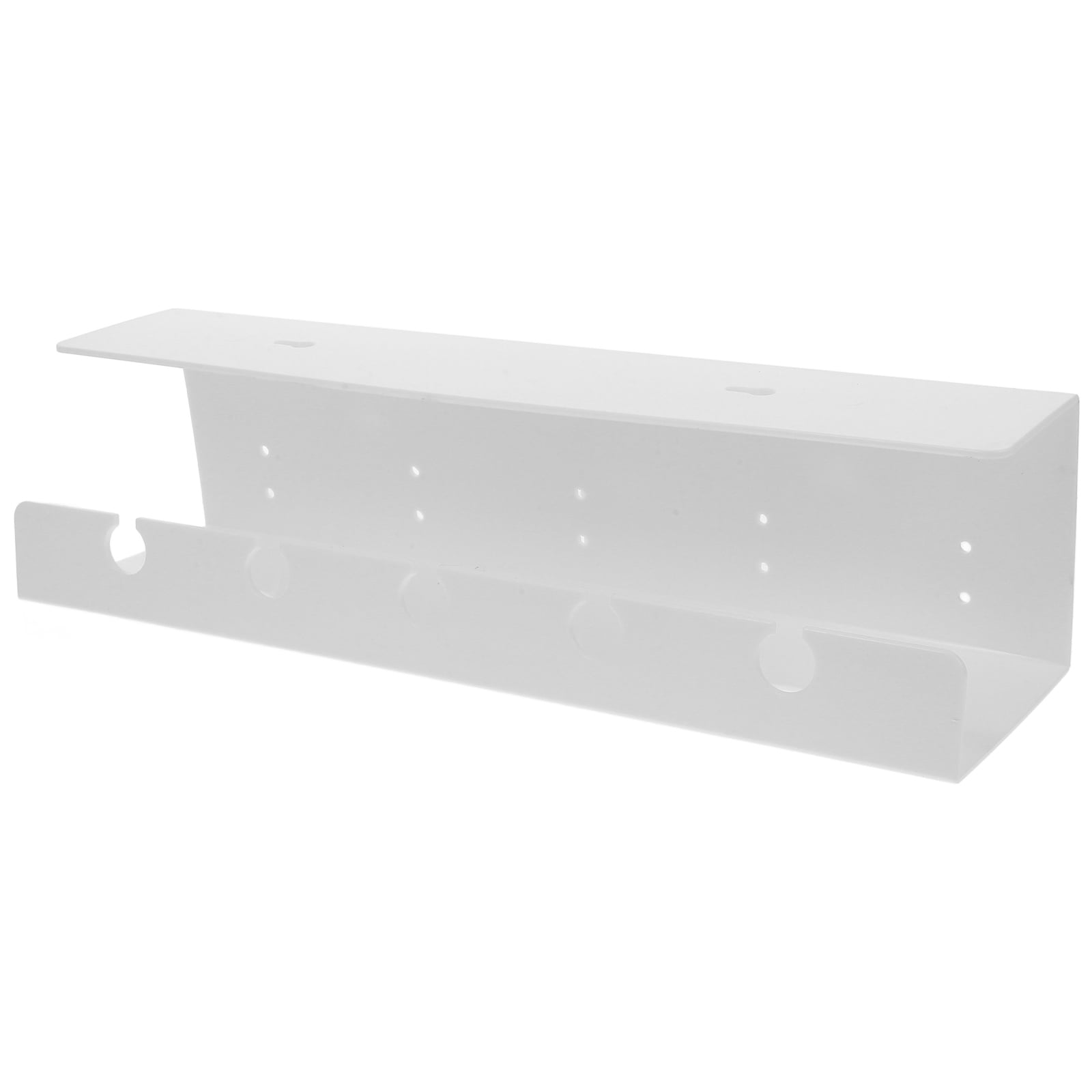 HOMEMAXS Under Table Cable Management Tray Under Table Cash Organizer ...