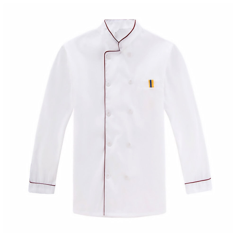 Homemaxs Uniforms Kitchen Cook Anti-splash Work Clothes Chef Clothes ...