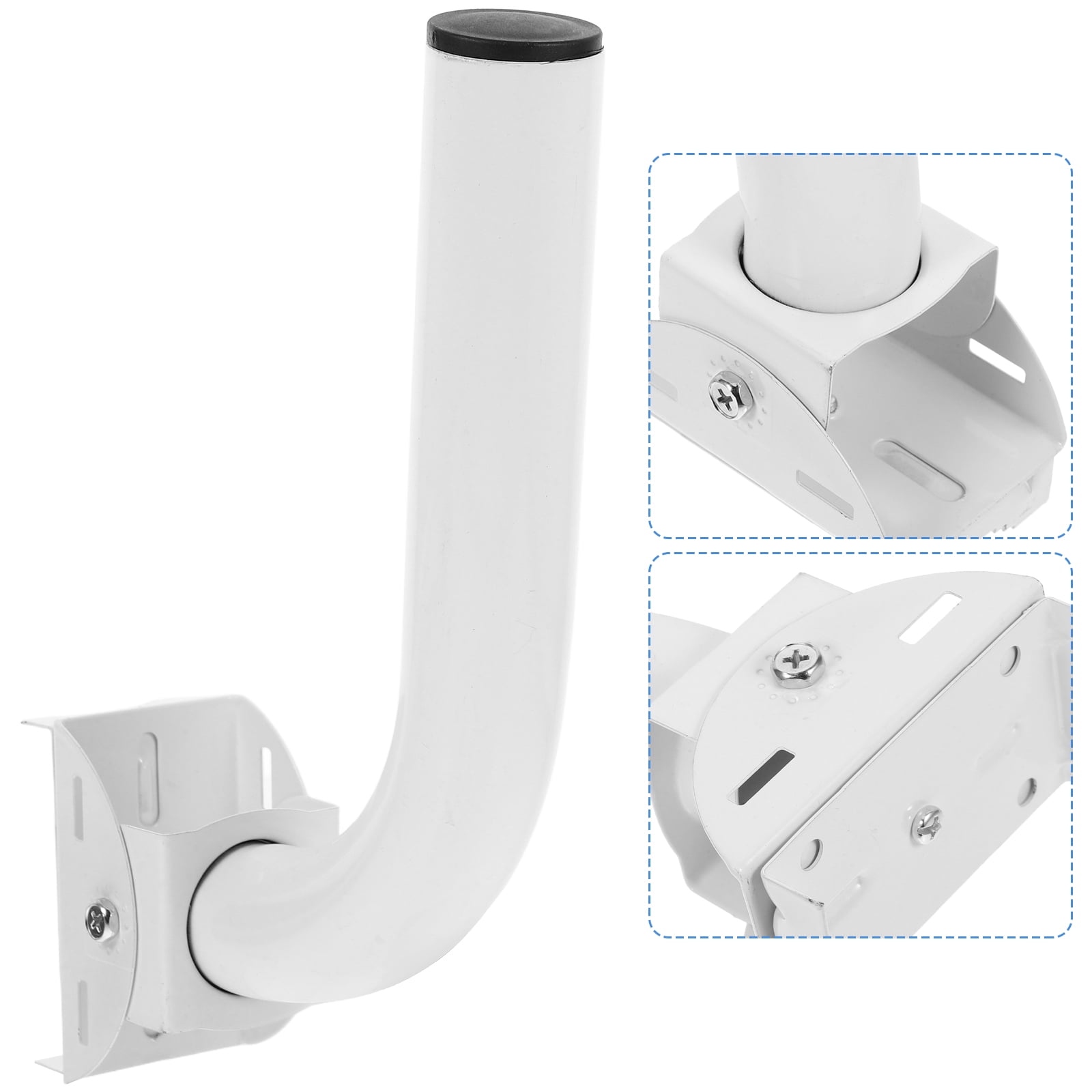 HOMEMAXS Universal Adjustable Mounting Bracket for Wall Mounted Outdoor ...