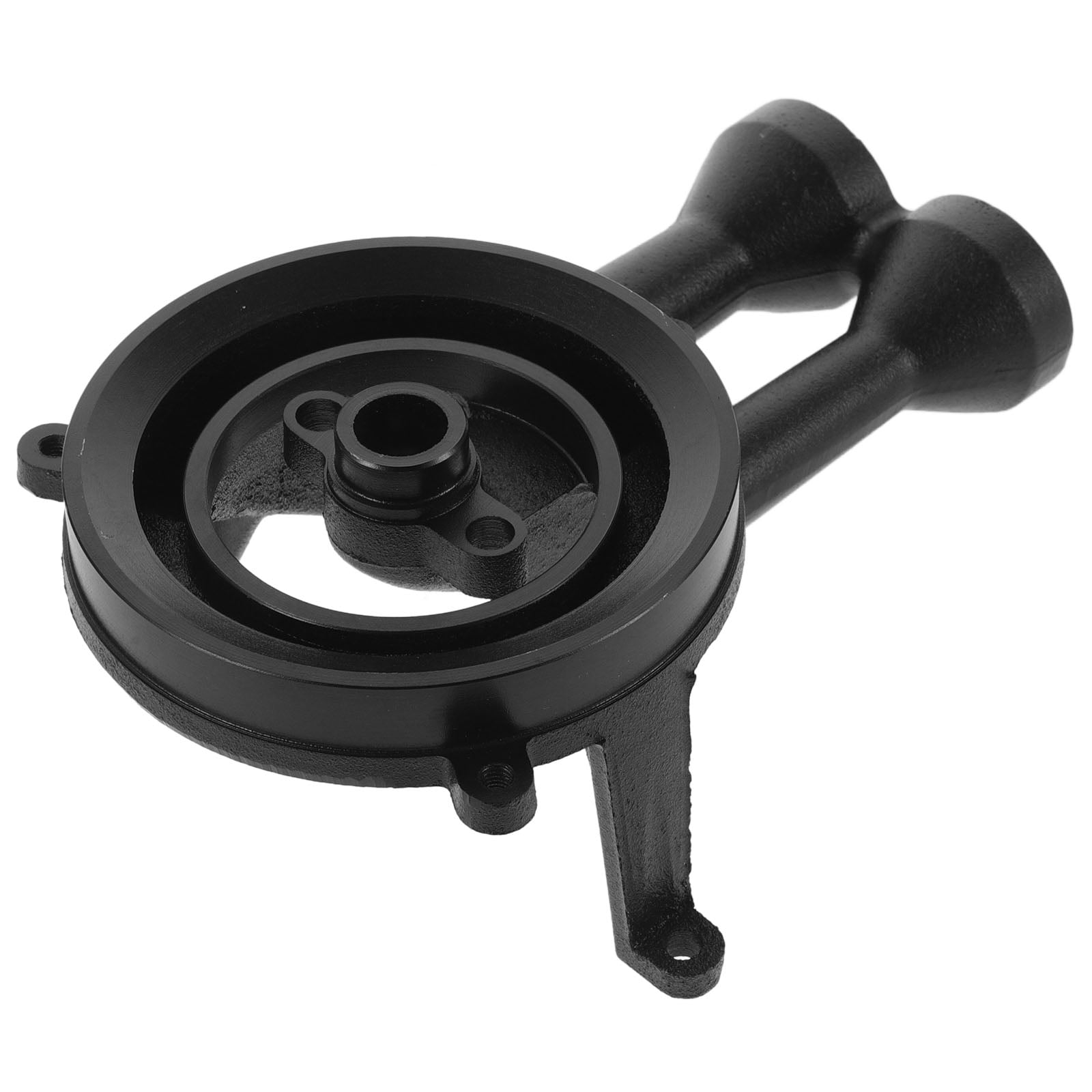 HOMEMAXS Universal Gas Stove Burner Head Cast Iron Gas Burner Head for ...