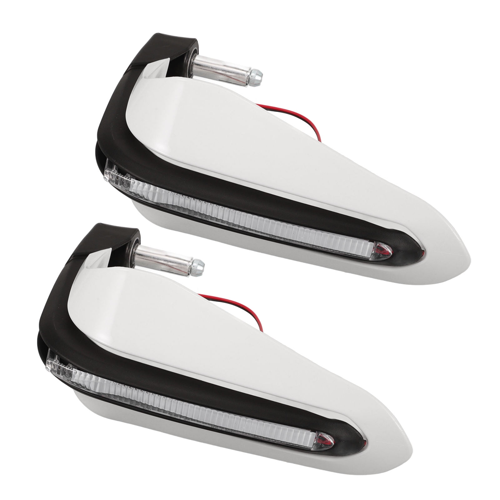 HOMEMAXS Universal Motorcycle Handguards with LED Signals Scooter Hand ...