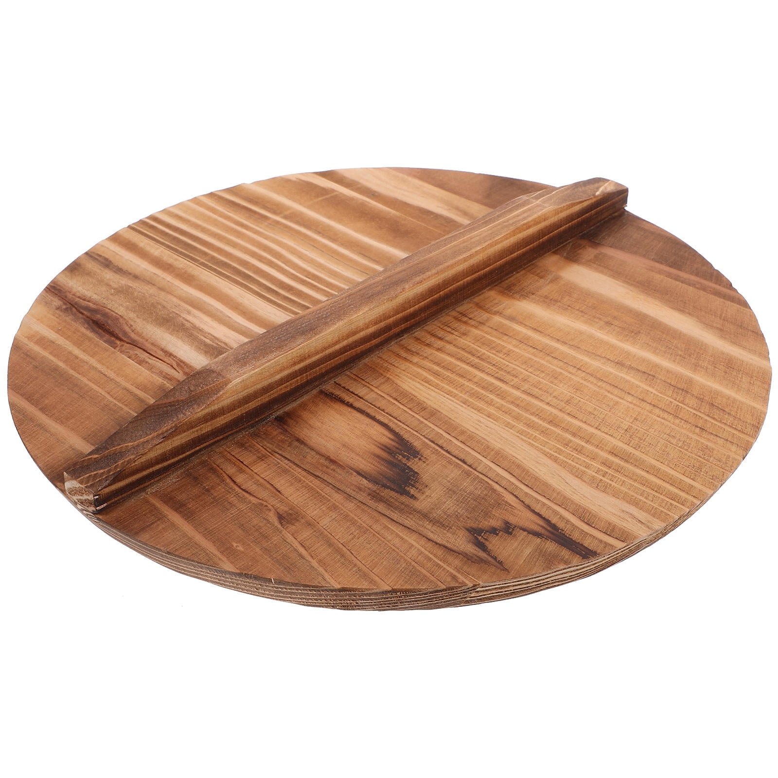Universal Pots Wooden Pot Lid Tenon Joint Pot Lid Child 28x28cm ...