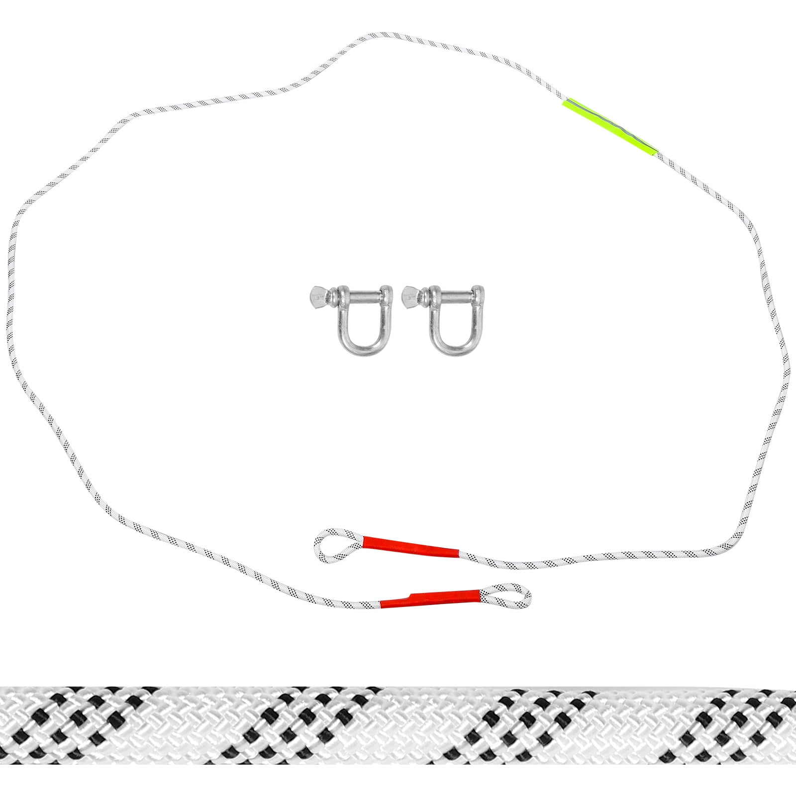 Heavy Duty Tow Rope with Hooks for Car Trailer Recovery Made of Strong ...