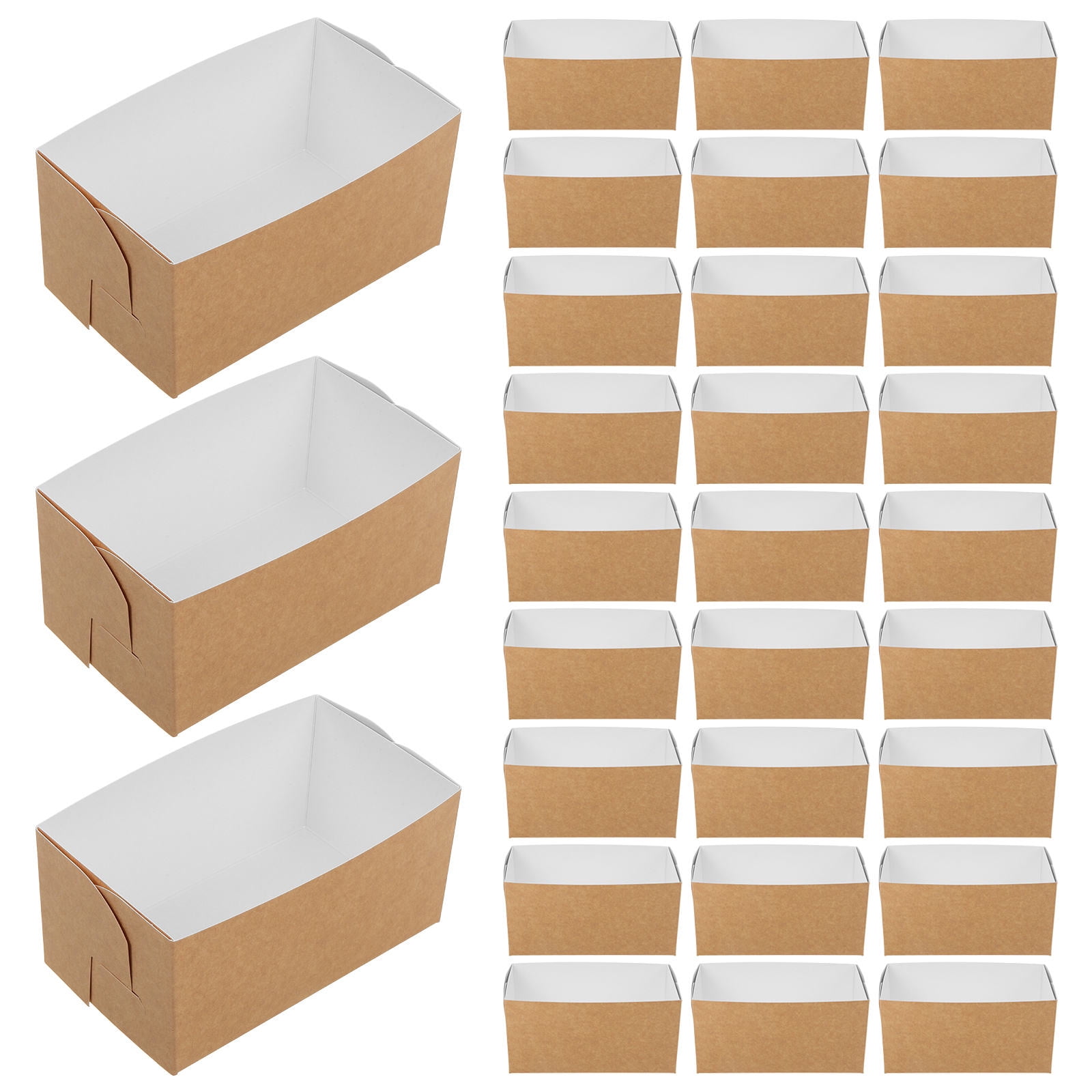 HOMEMAXS Versatile Paper Sandwich Boxes for Storage in Assorted Colors ...