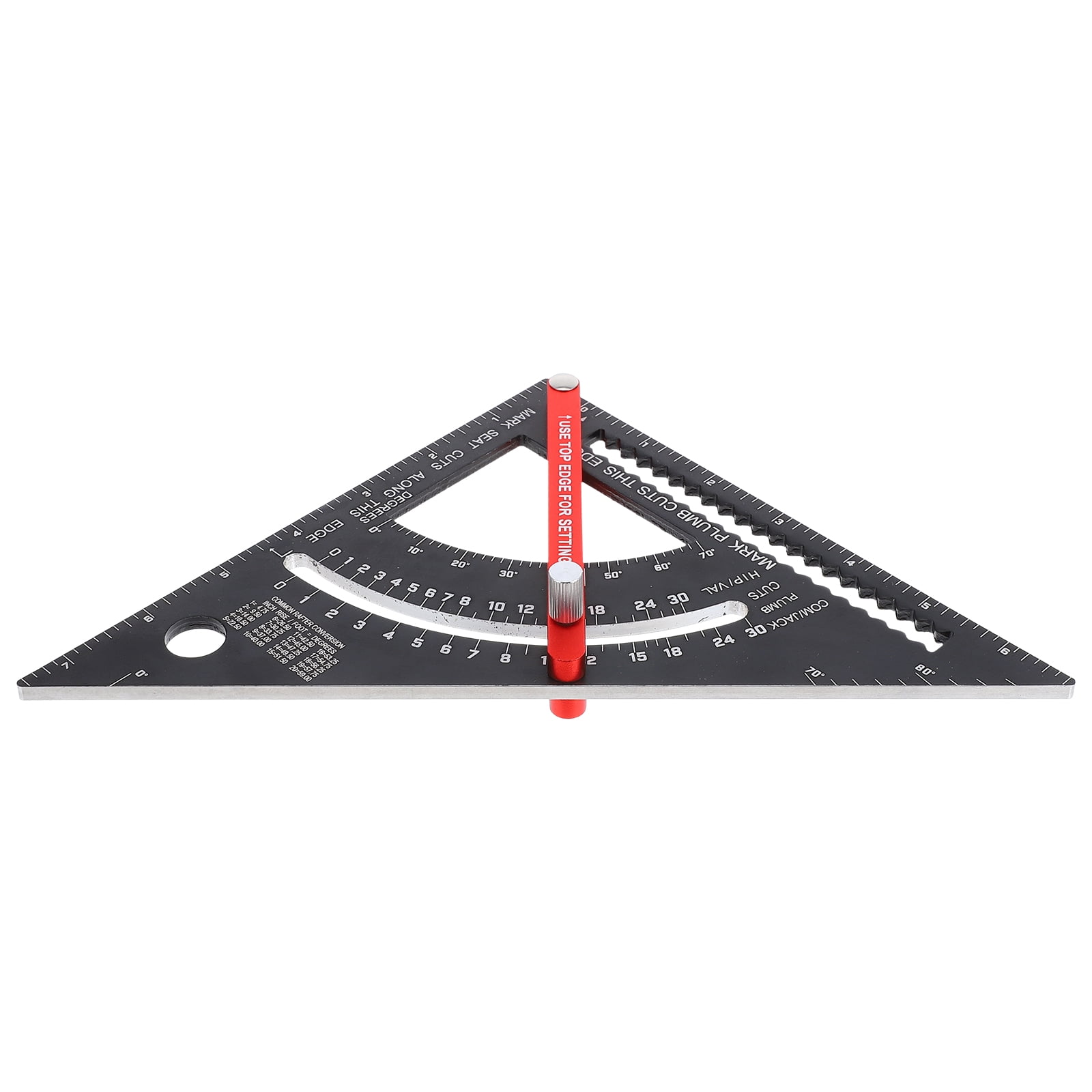 HOMEMAXS Versatile Right Angle Ruler for Carpentry Framing Metal Rafter ...