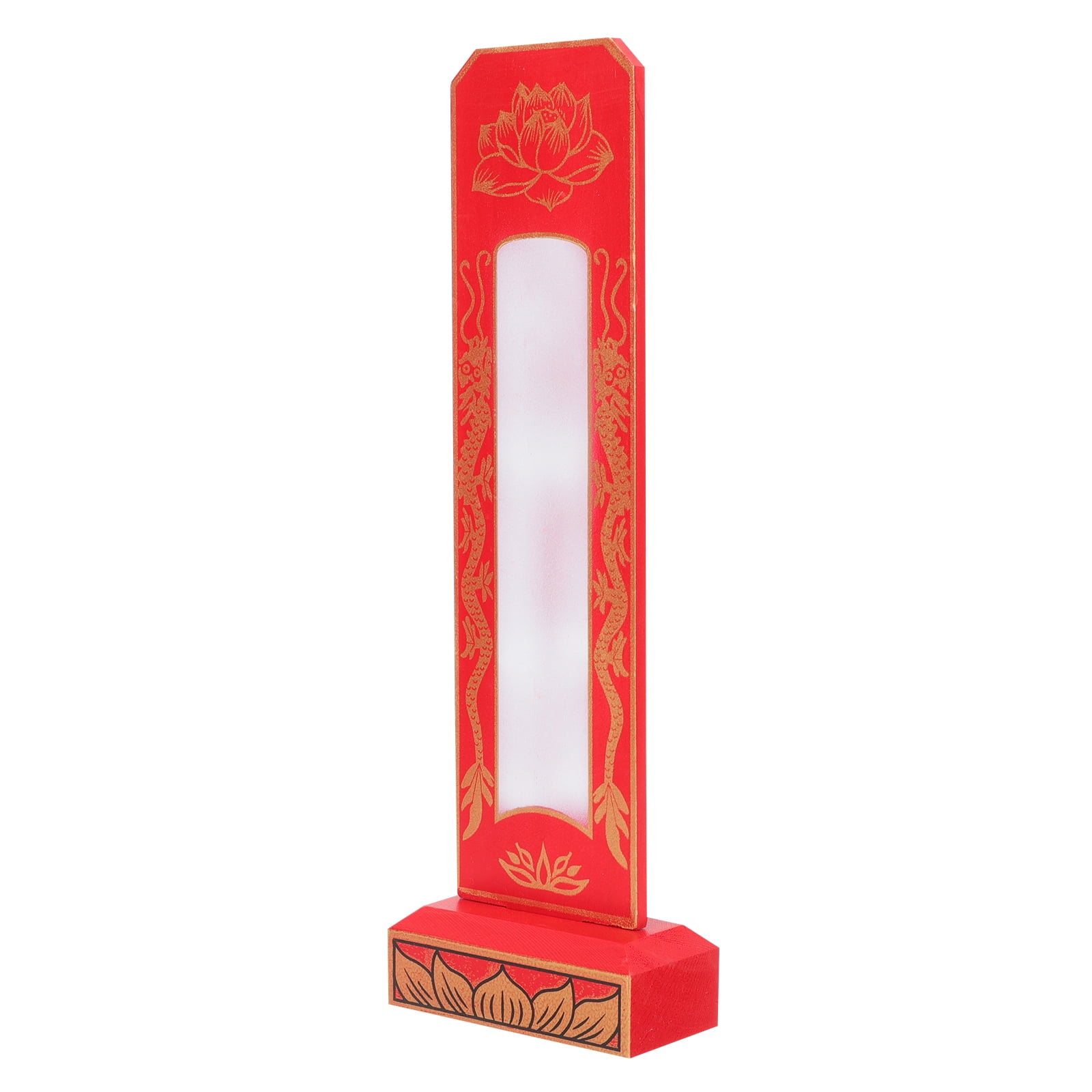 Vintage Ancestor Memorial Tablet Blank Wood Tablet for Memorization ...