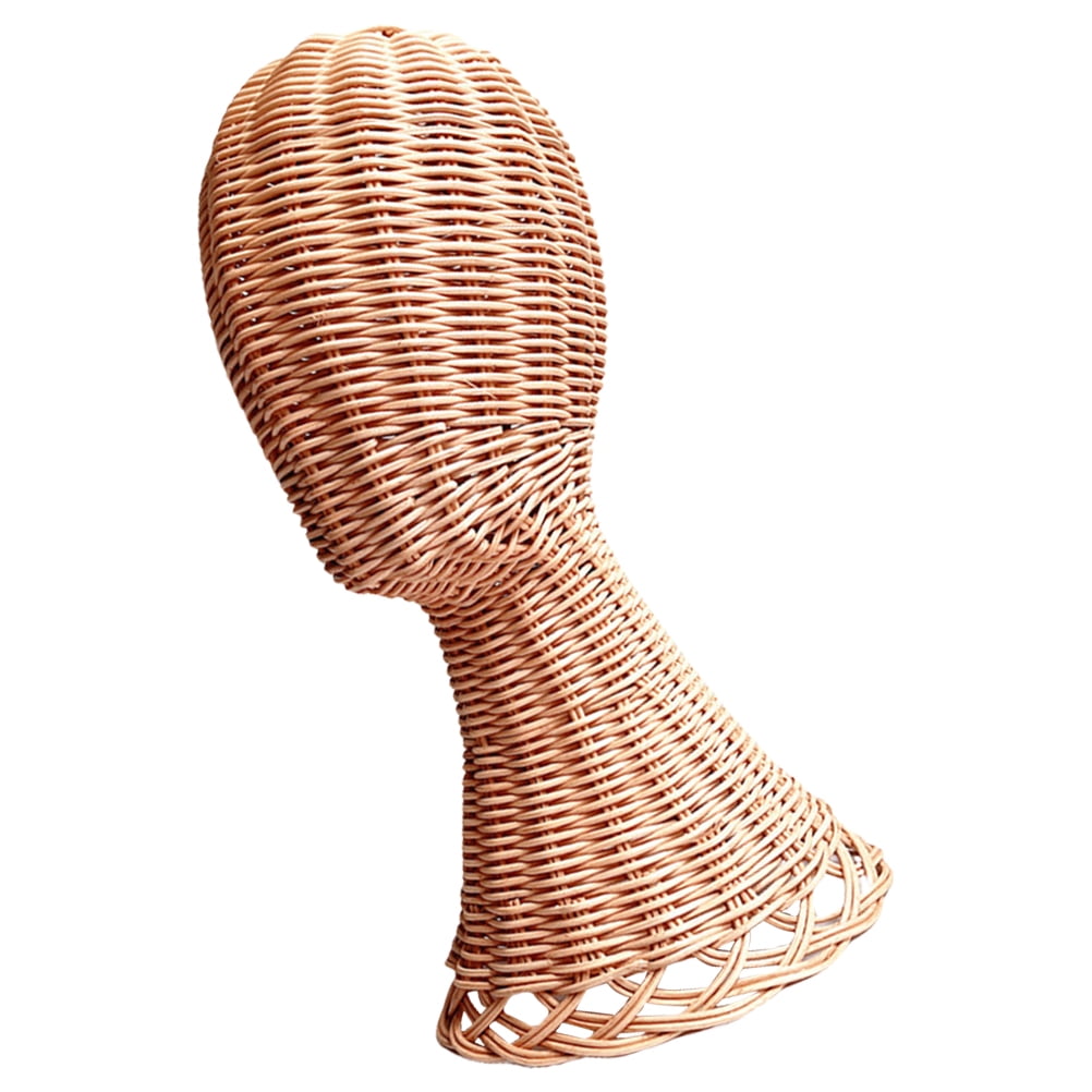 HOMEMAXS Creative Rattan Hat Display Stand Cap Holder Desktop Cowboy ...