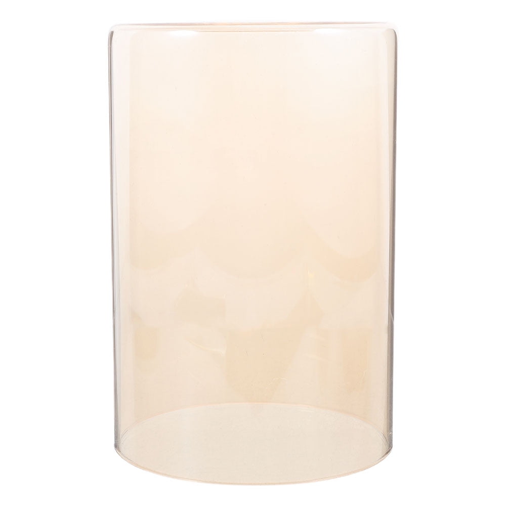 HOMEMAXS Vintage Light Fixture Cover Tea-Colored Glass Lamp Shade ...
