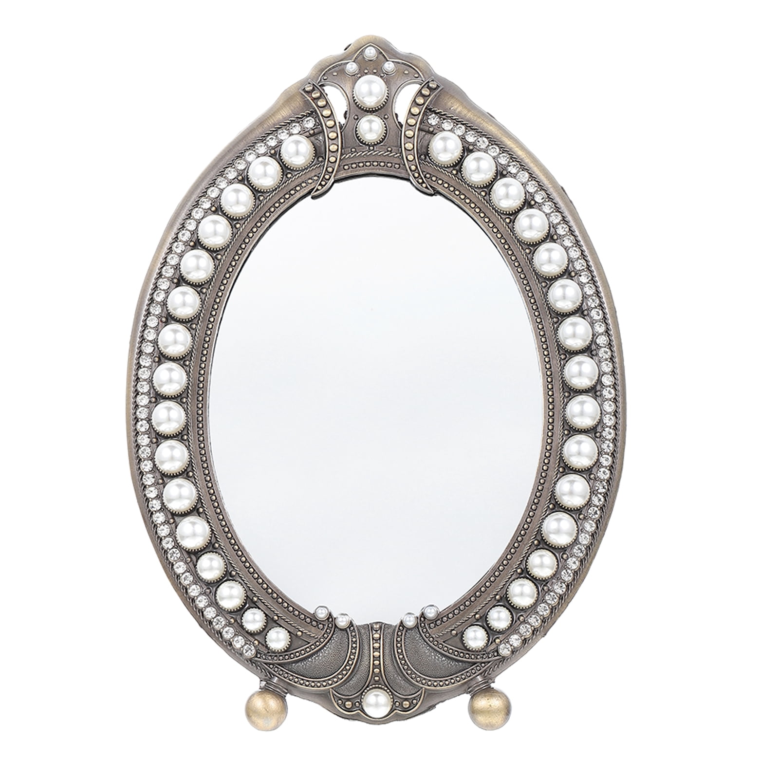 Retro Standing Mirror with Clear Surface and Zinc Alloy Material for ...