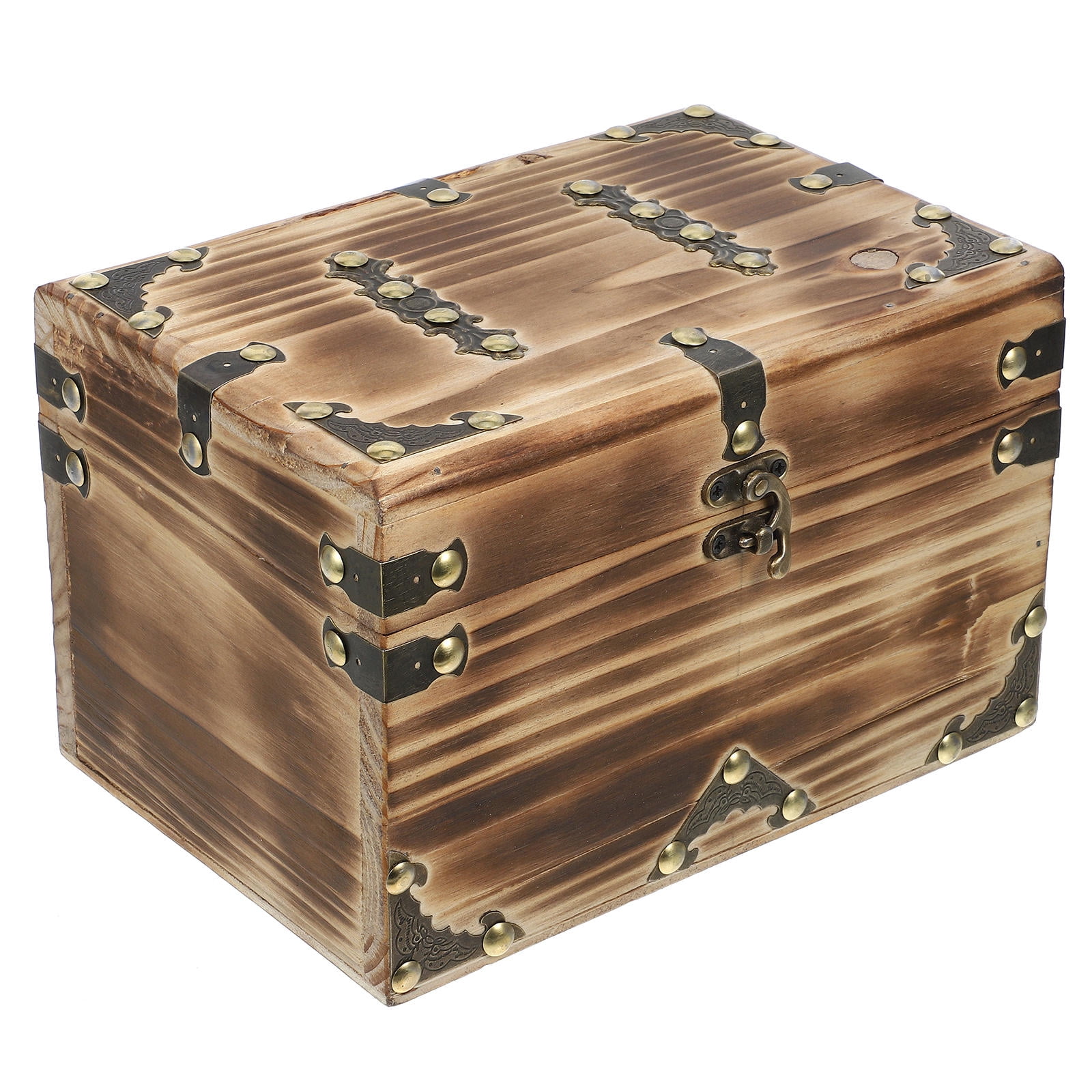 HOMEMAXS Vintage Treasure Chest Treasure Chest Small Pirate Chest ...