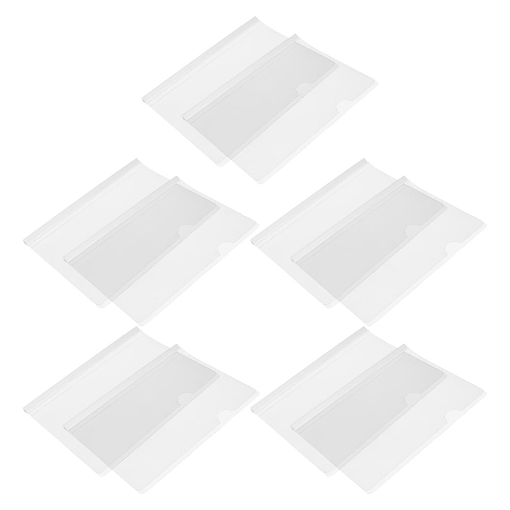 HOMEMAXS WORGEOUS 10Pcs Binding Bars with Slide Grip for Report Cover ...