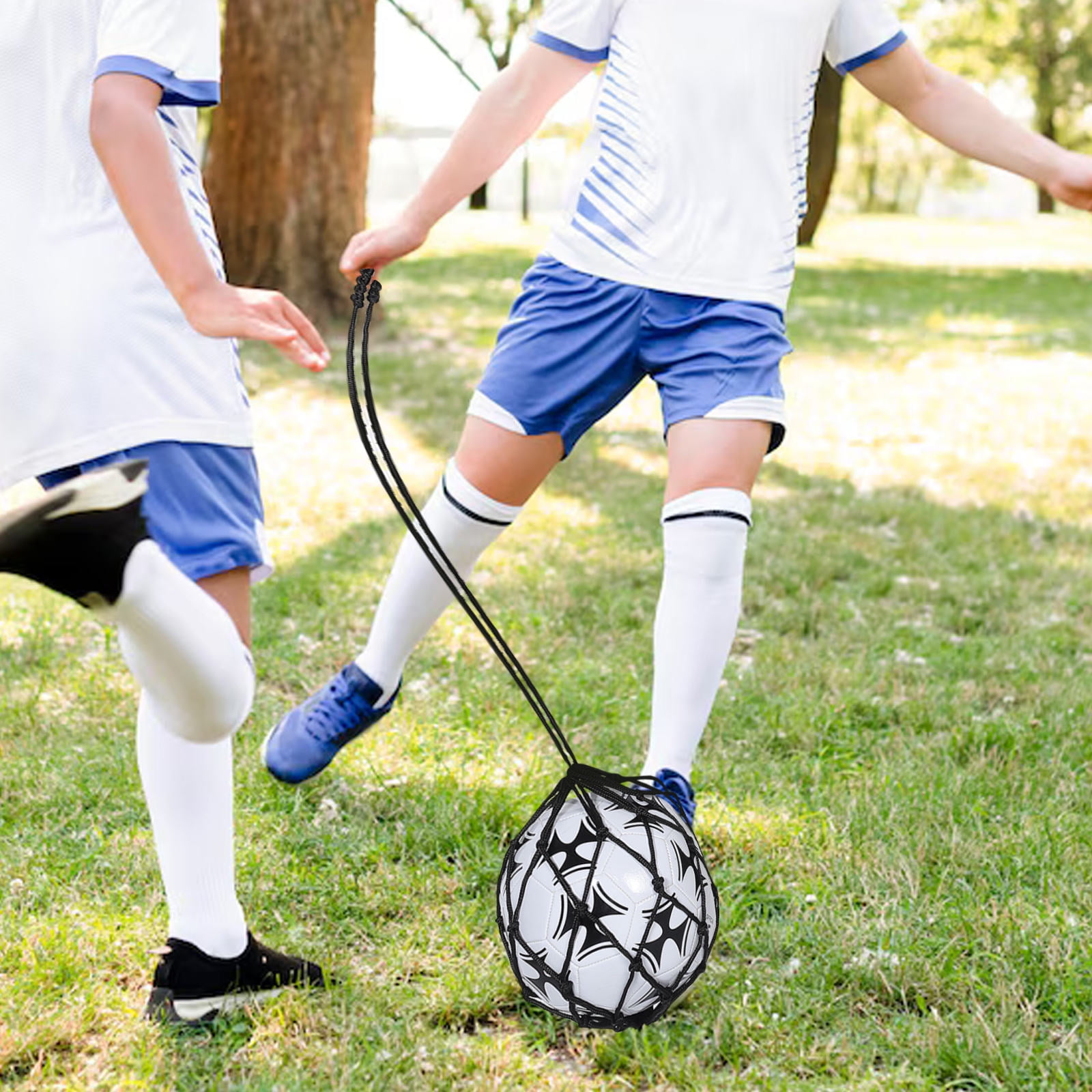 WORGEOUS Adjustable Soccer Training Net Football Juggling Net for Kick ...