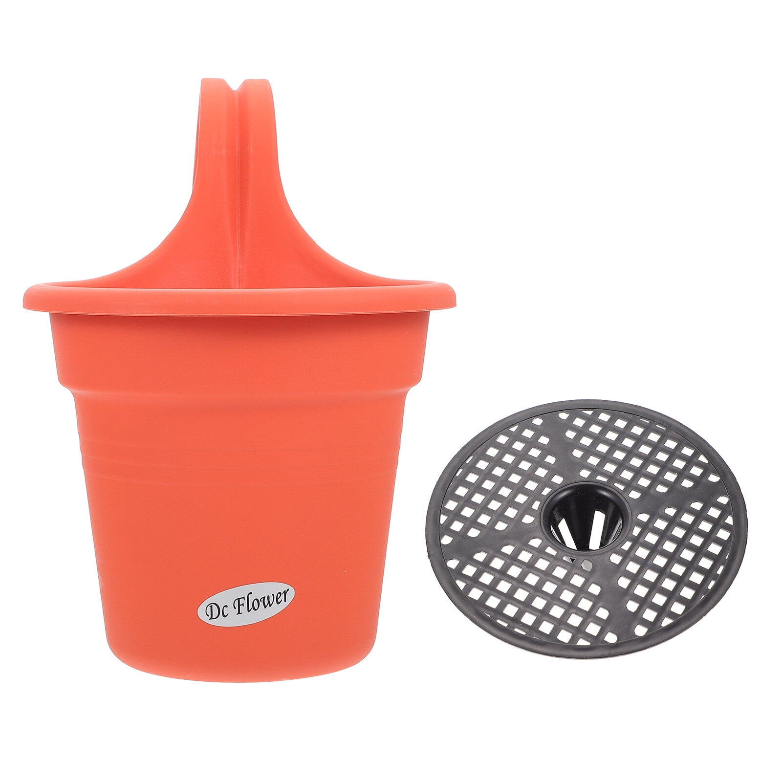 HOMEMAXS Wall Hanging Flower Pot Fence Bucket Pots Plants Basket ...