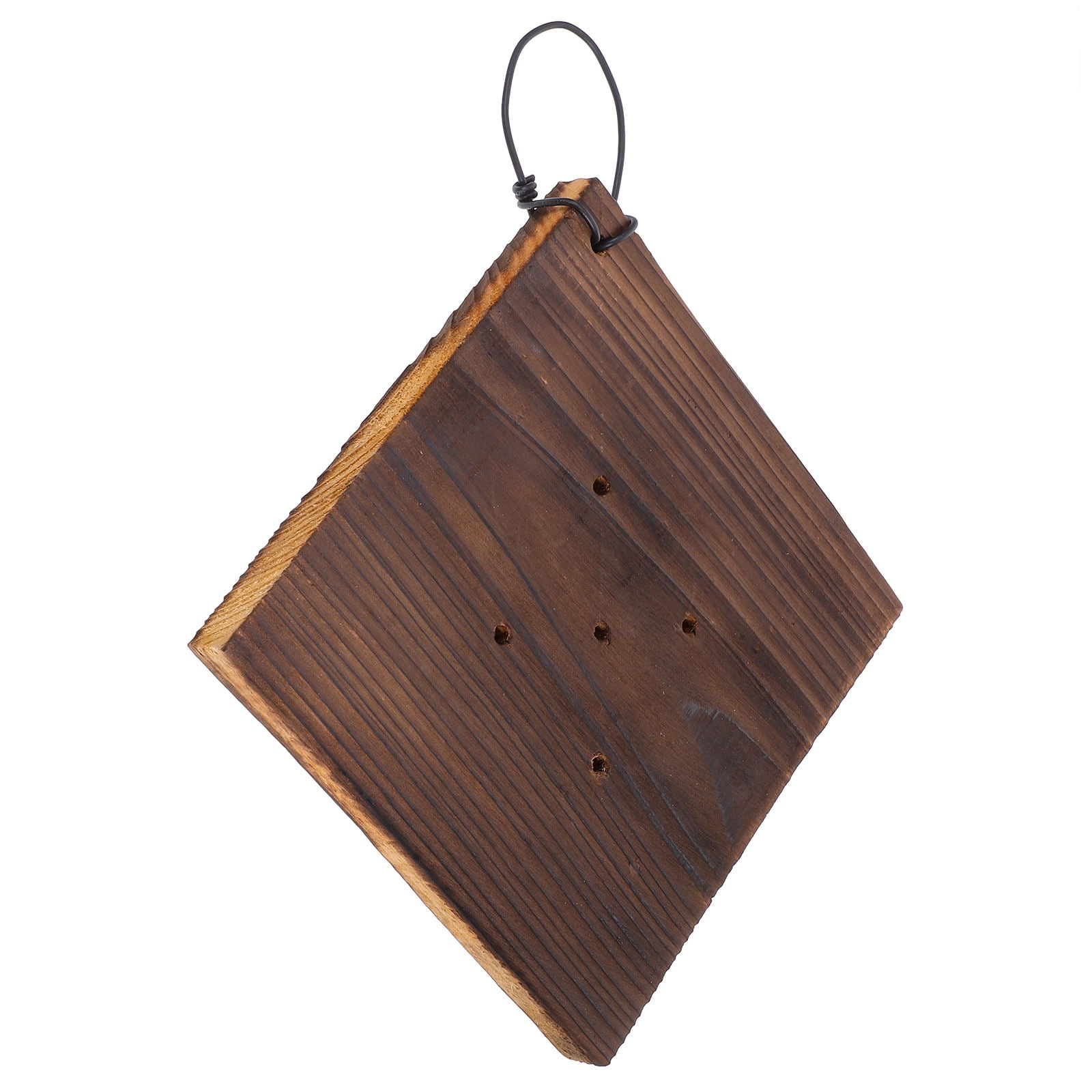 WEUVEB Rhombus Shaped Wall Mounted Planter Brown 1Set 13X11In - Walmart.com