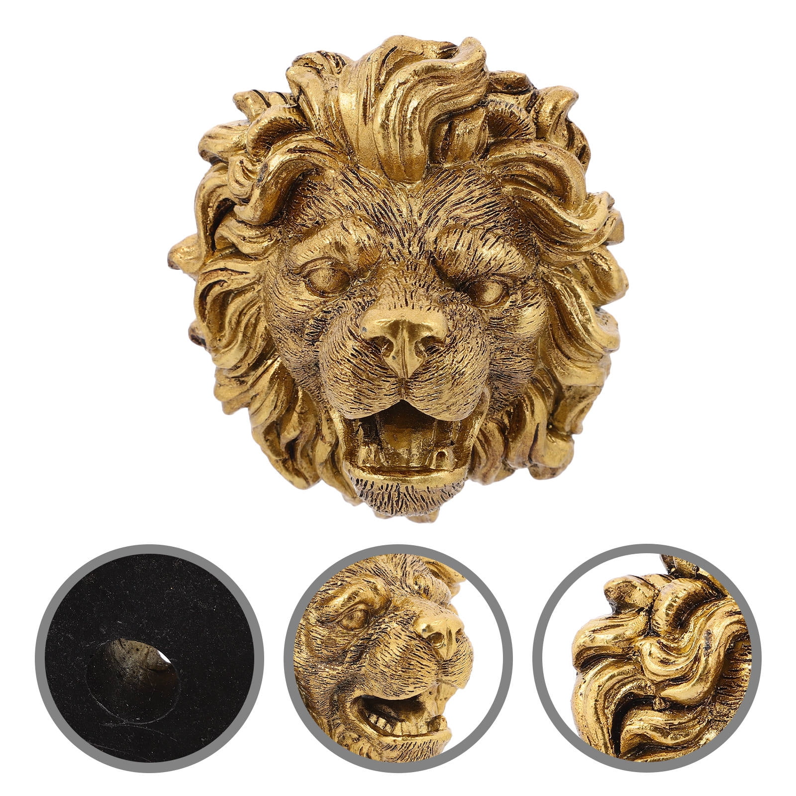 HOMEMAXS Wall Mounted Lion Head Fountain Nozzle for Garden Decorative ...